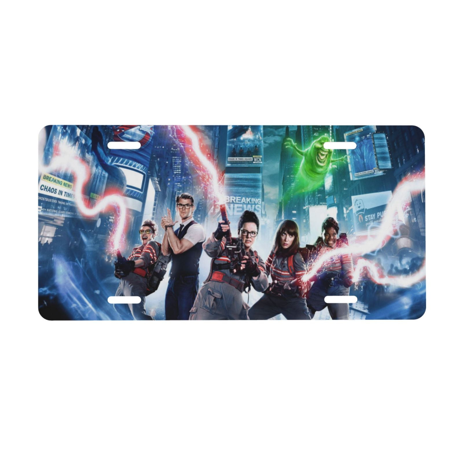 Ghostbusters Answer The Call License Plate Cover Aluminum Novelty ...