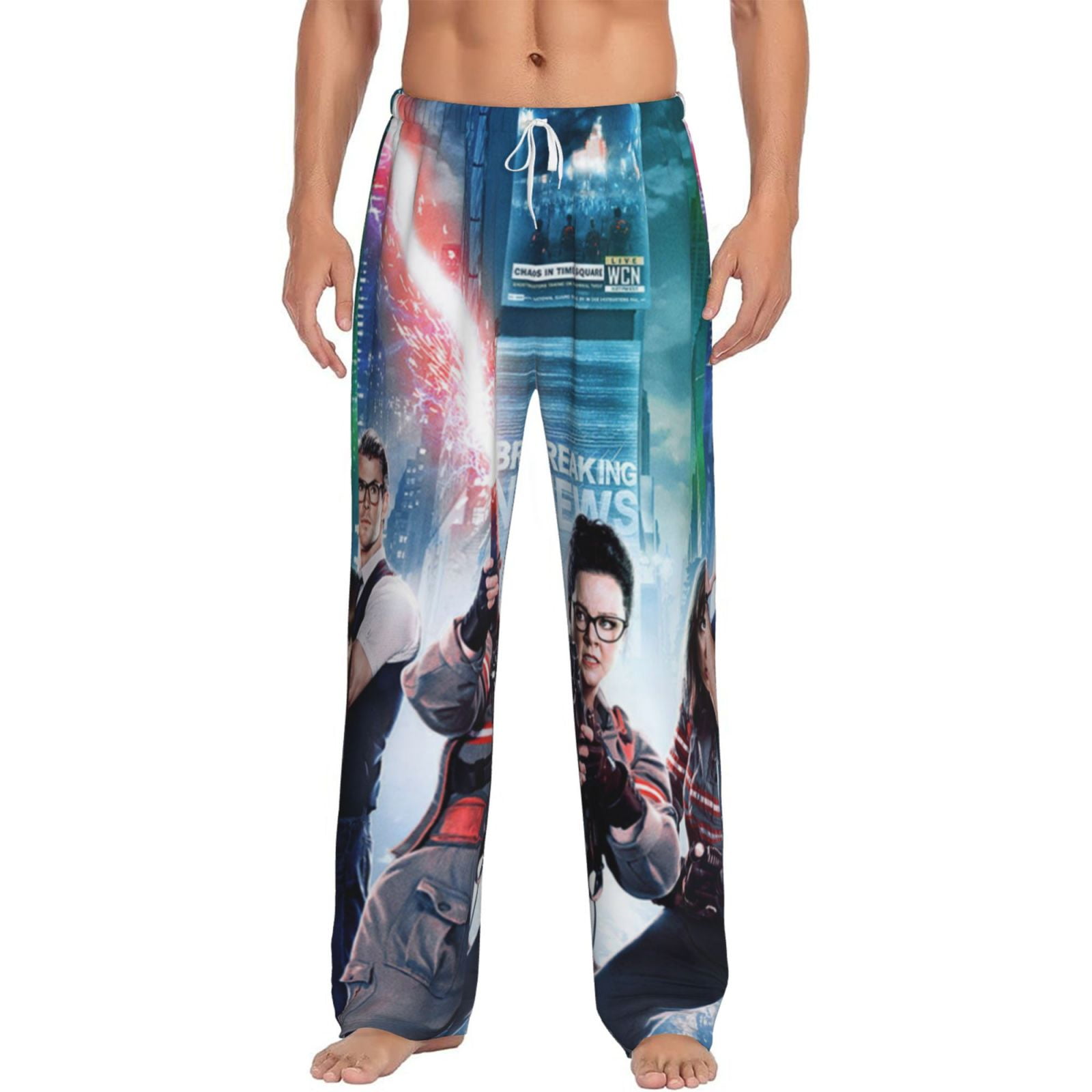 Ghostbusters Answer The Call Men's Pajama Pants With Pockets Lounge ...