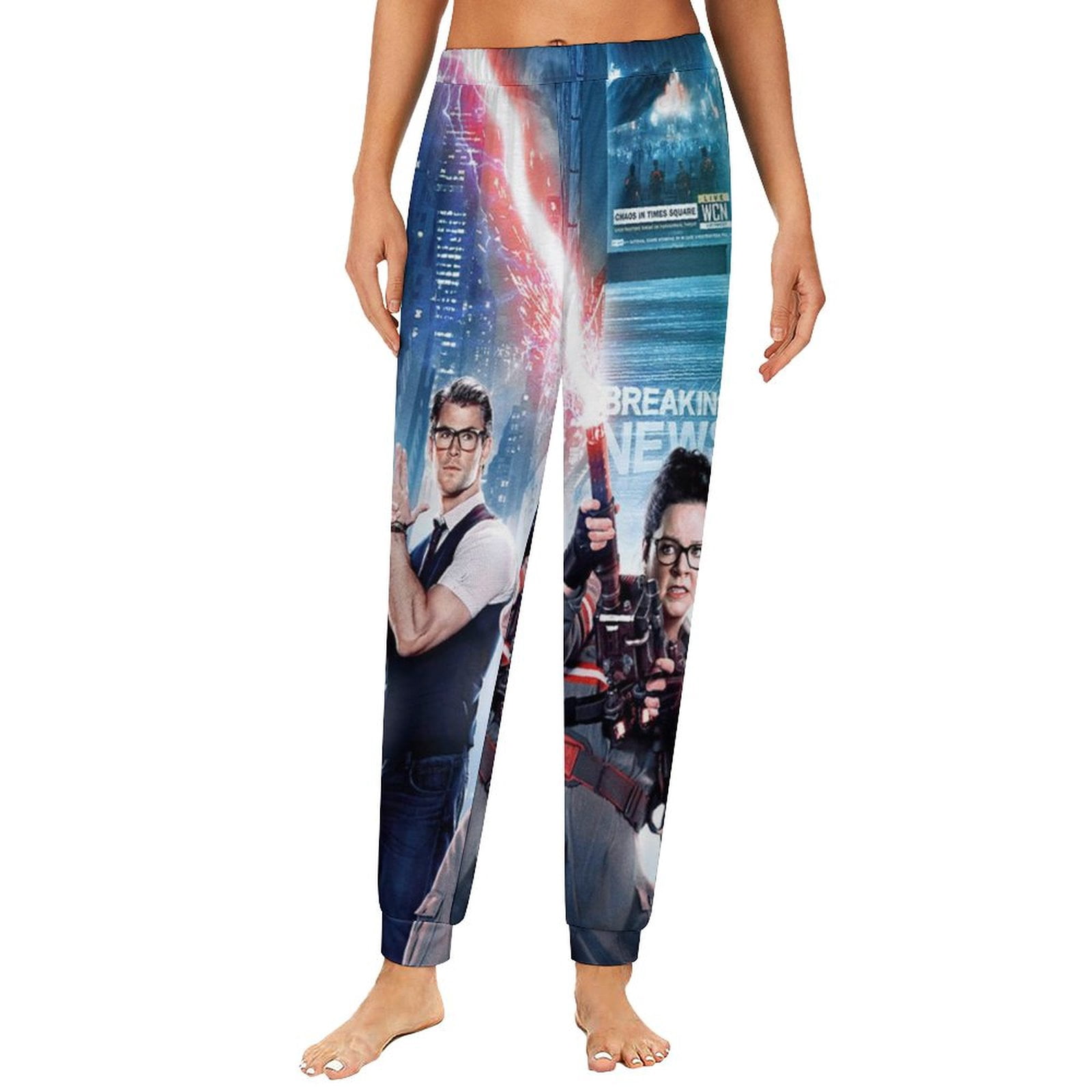 Ghostbusters Answer The Call Pajama Bottoms for Women Novelty Lounge ...