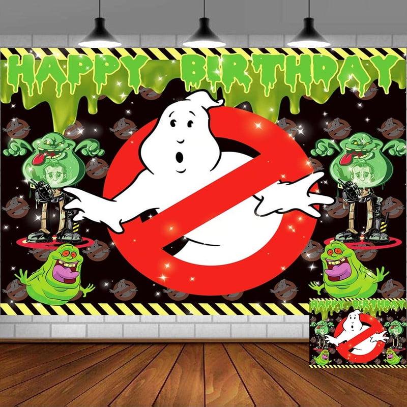 Ghostbusters Backdrop Banner Party Supplies Poster Movie Theme ...