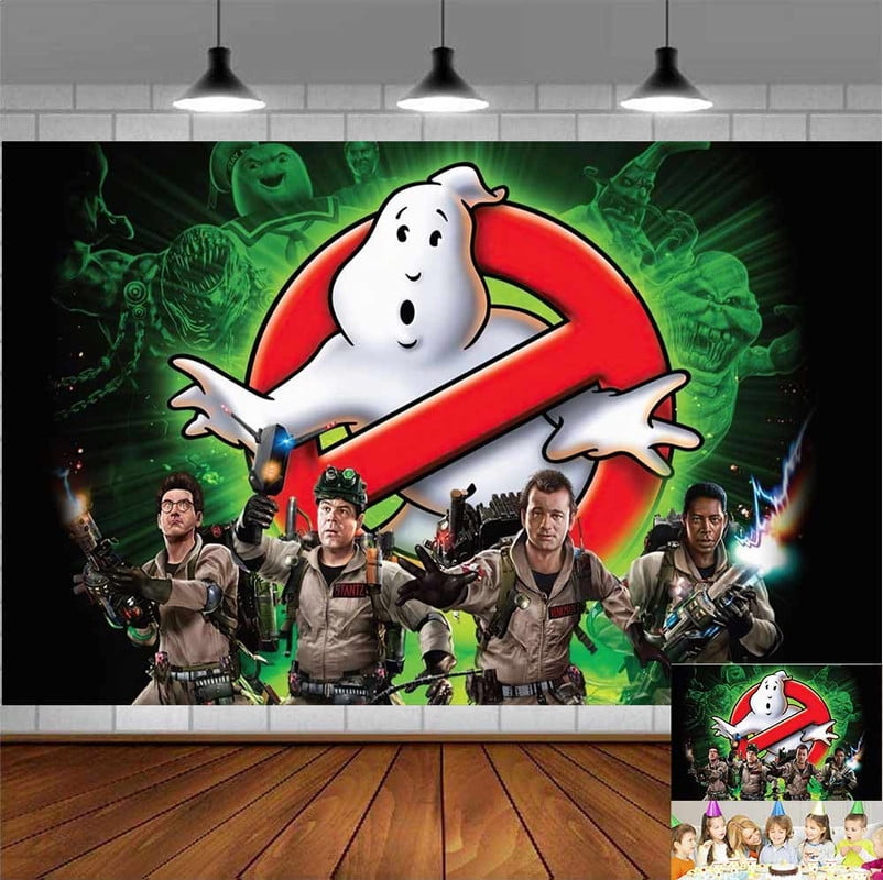 Ghostbusters Backdrop Banner Party Supplies Poster Movie Theme ...