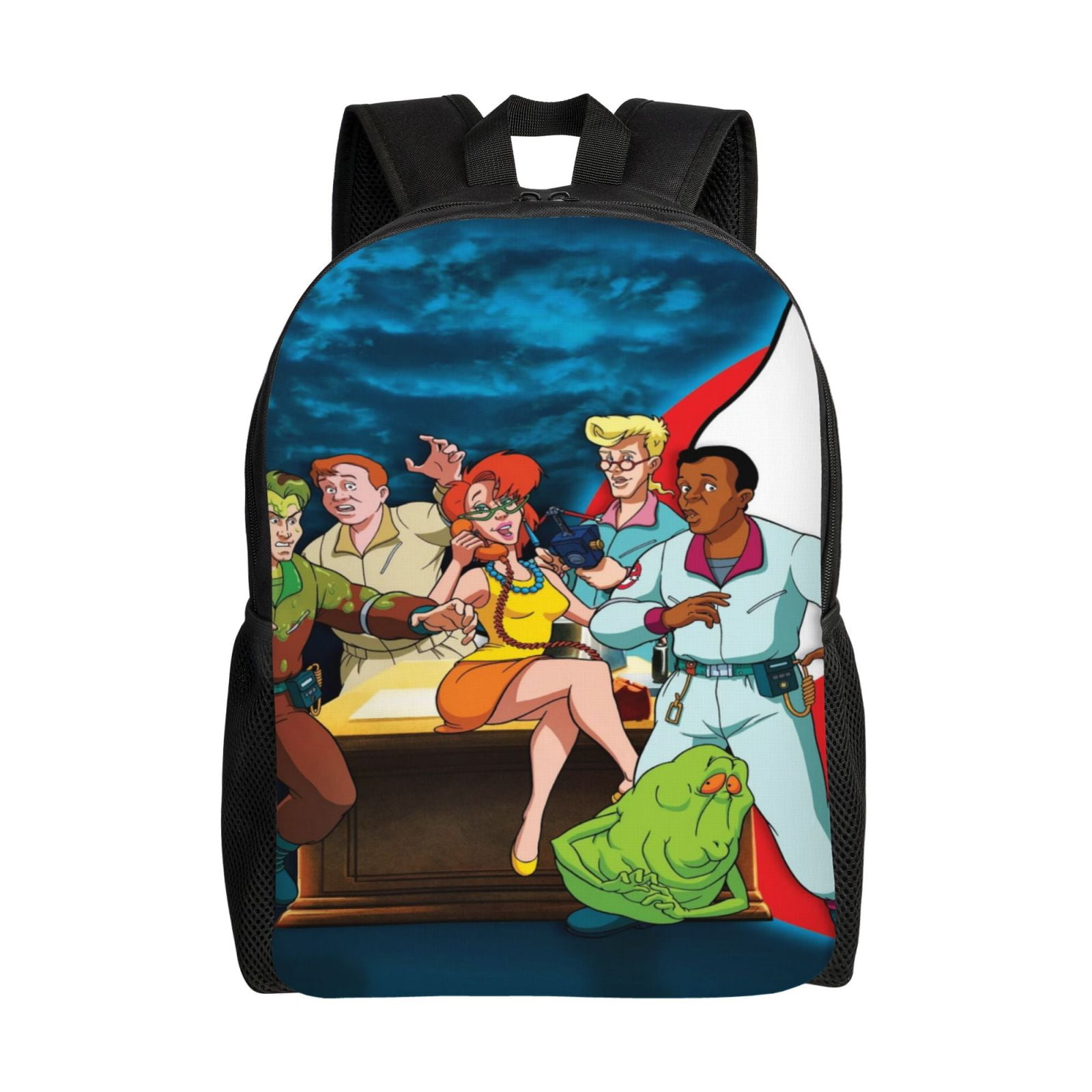 Ghostbusters Backpack, 3D Printed Cartoon Laptop Bag Bookbag ...