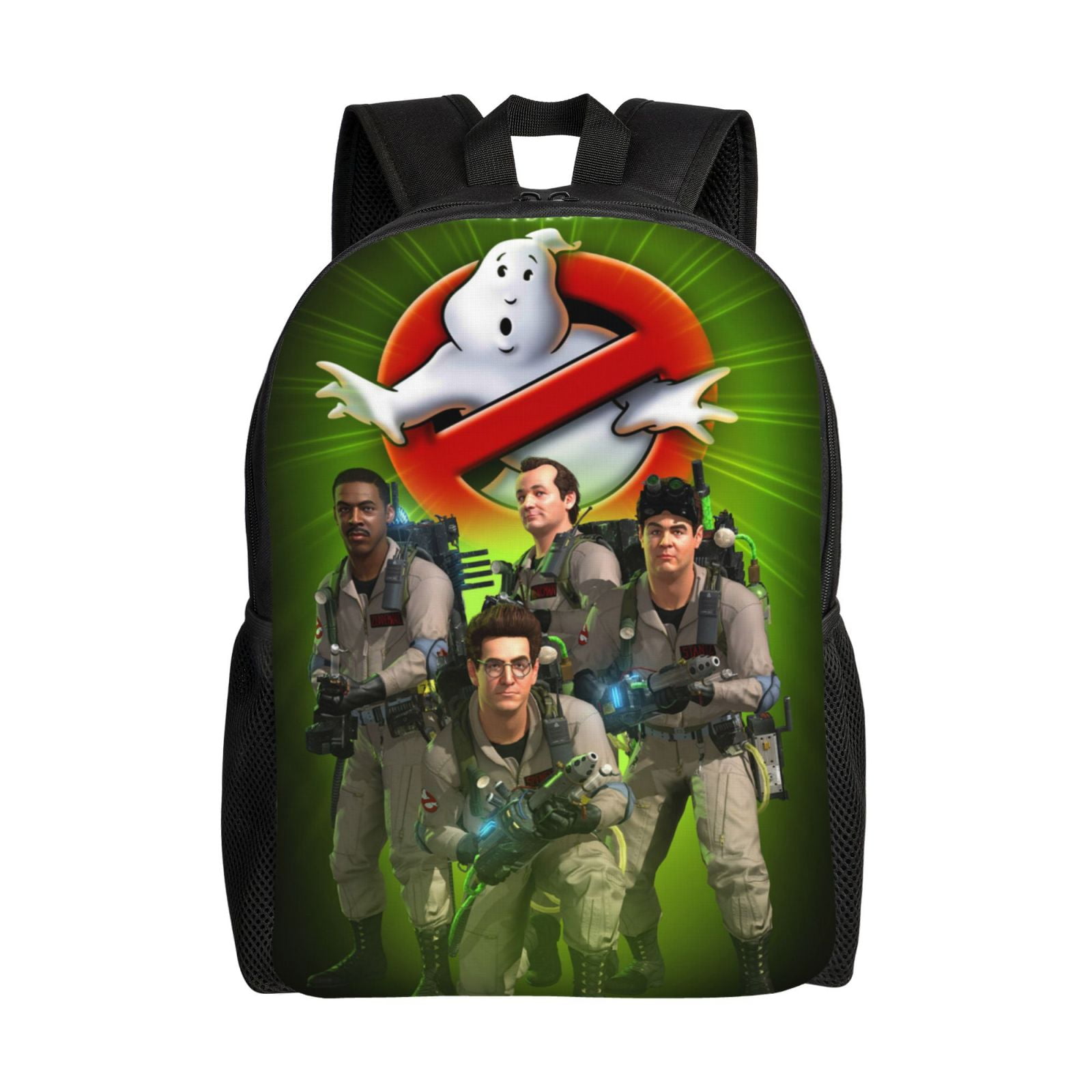Ghostbusters Backpack Lightweight Unisex Basic Daypack Bookbag Laptop ...