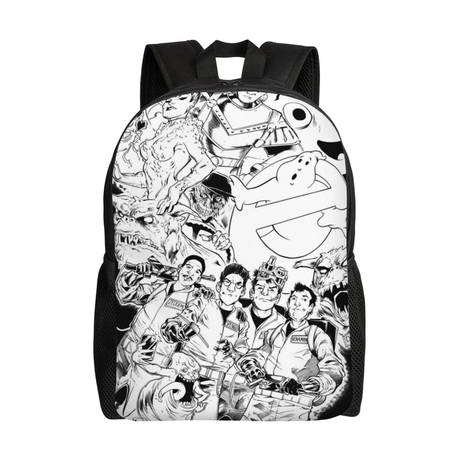 Ghostbusters Backpack Lightweight Unisex Basic Daypack Bookbag Laptop ...