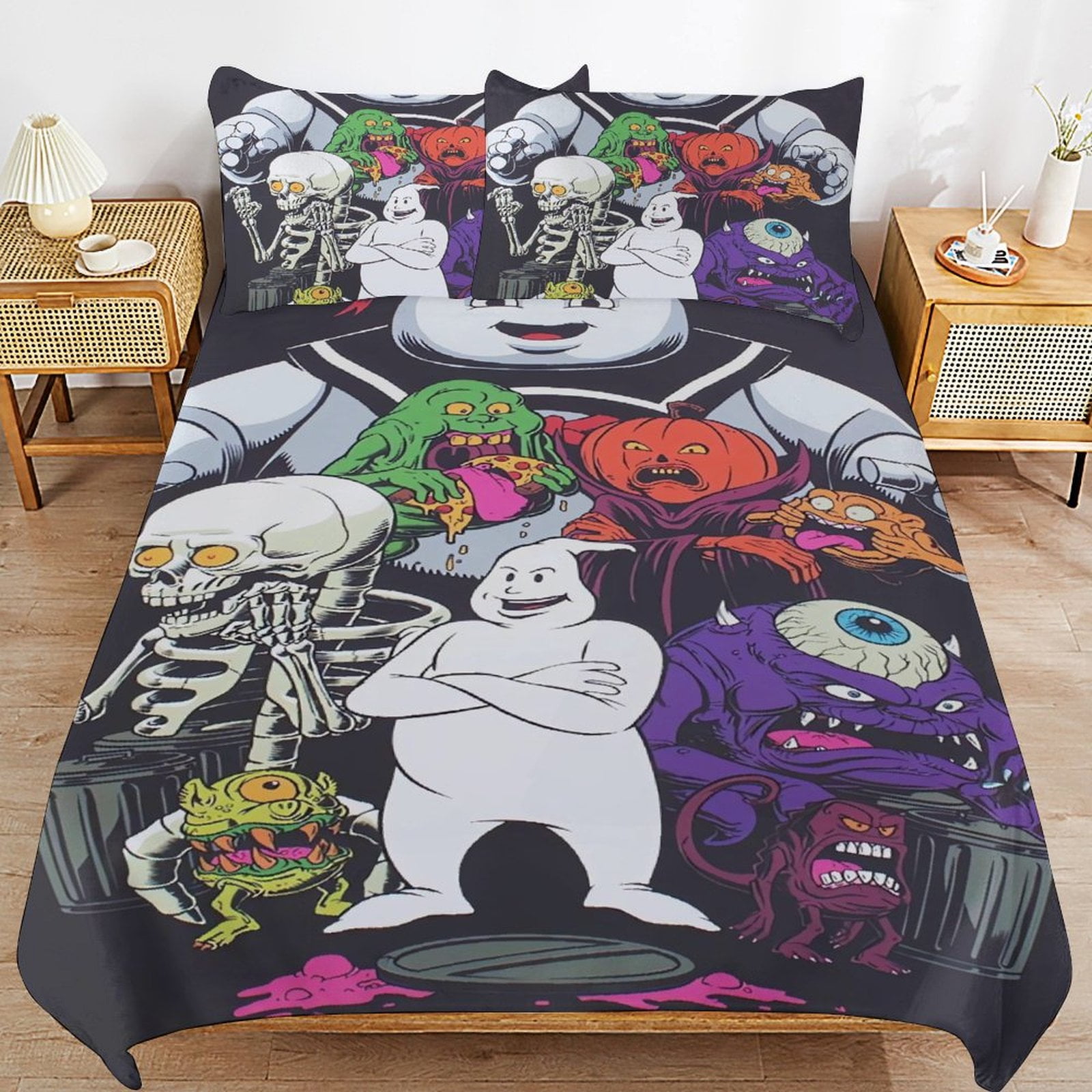 Ghostbusters Bed Duvet Cover Microfiber Bedding Sets 3D Printed ...