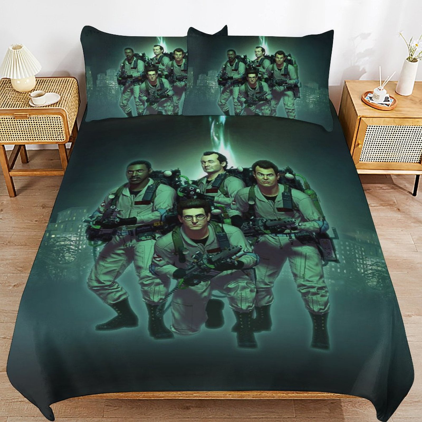 Ghostbusters Bed Duvet Cover Microfiber Bedding Sets 3D Printed ...