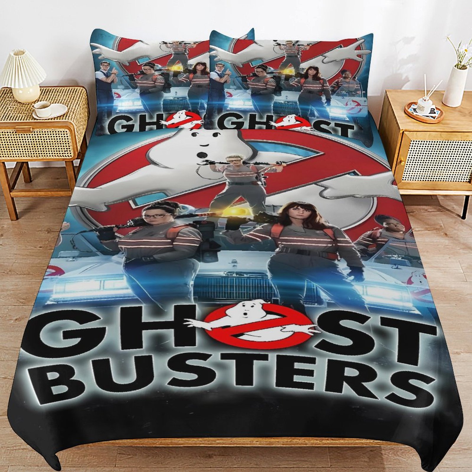 Ghostbusters Bed Duvet Cover Microfiber Bedding Sets 3D Printed ...