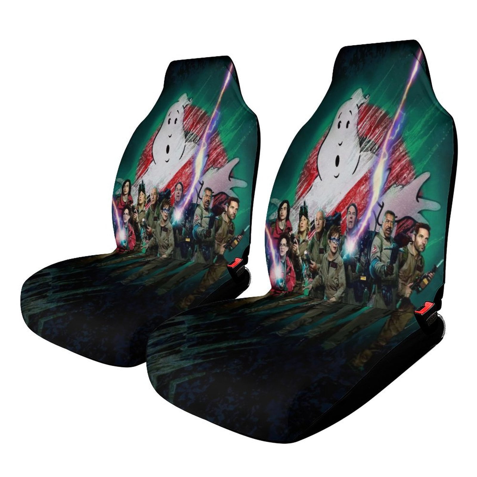 Ghostbusters Car Seat Covers 2PCS Seat Protector Cover Universal Front ...
