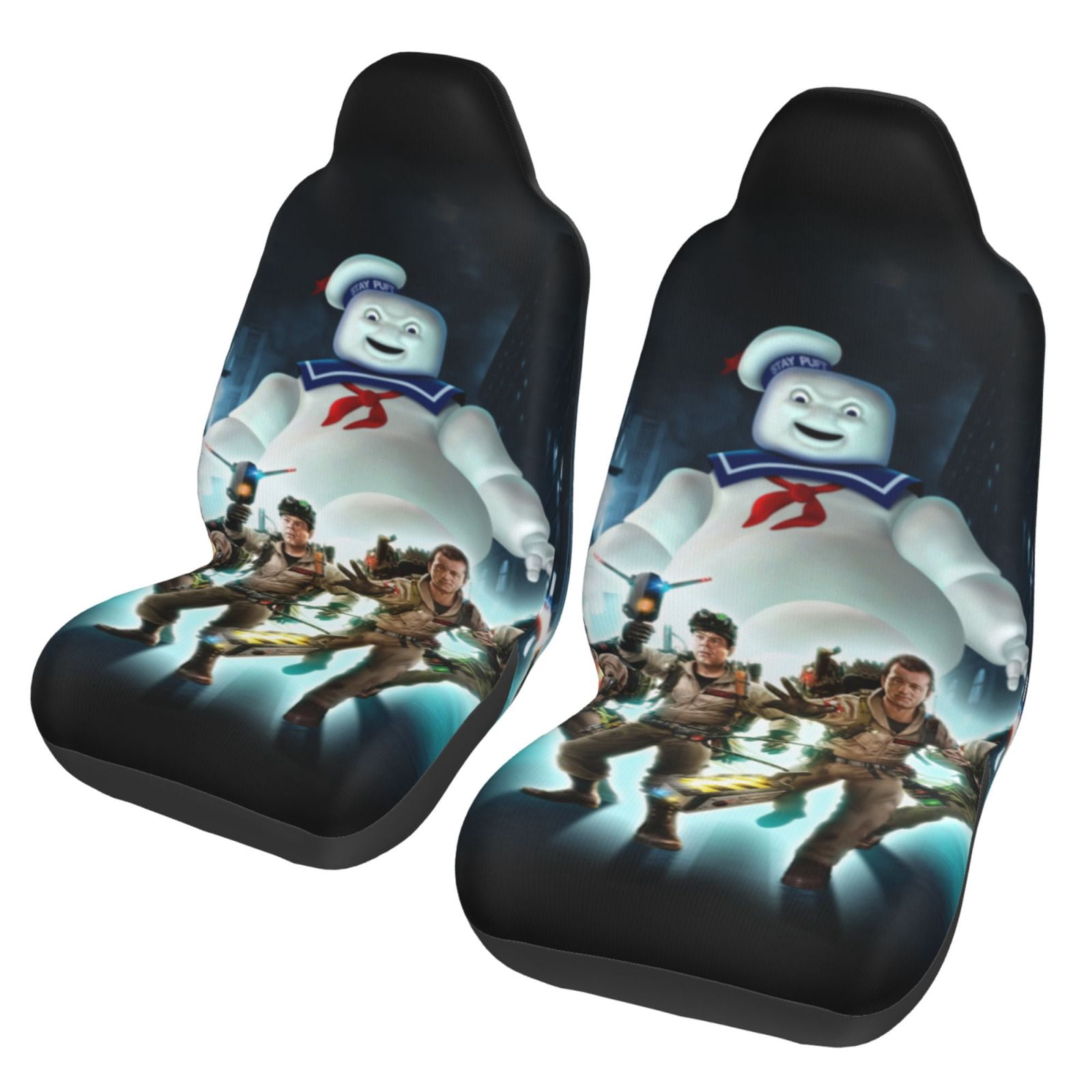 Ghostbusters Car Seat Covers Accessories Vehicle Front Seat Protective ...