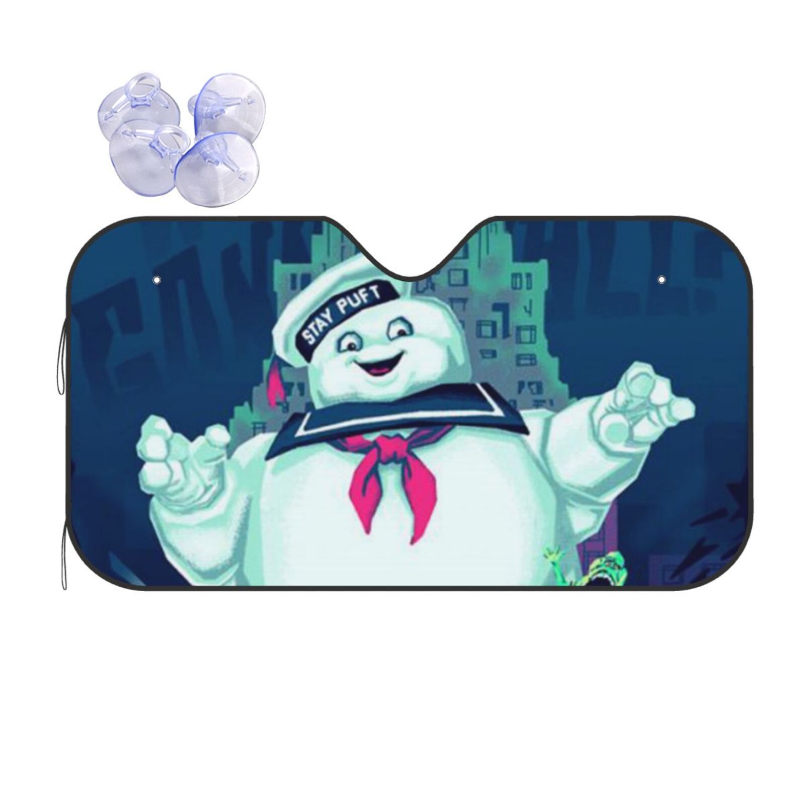 Ghostbusters Car Windshield Sun Shade Auto Front Window Sunshade Cover ...