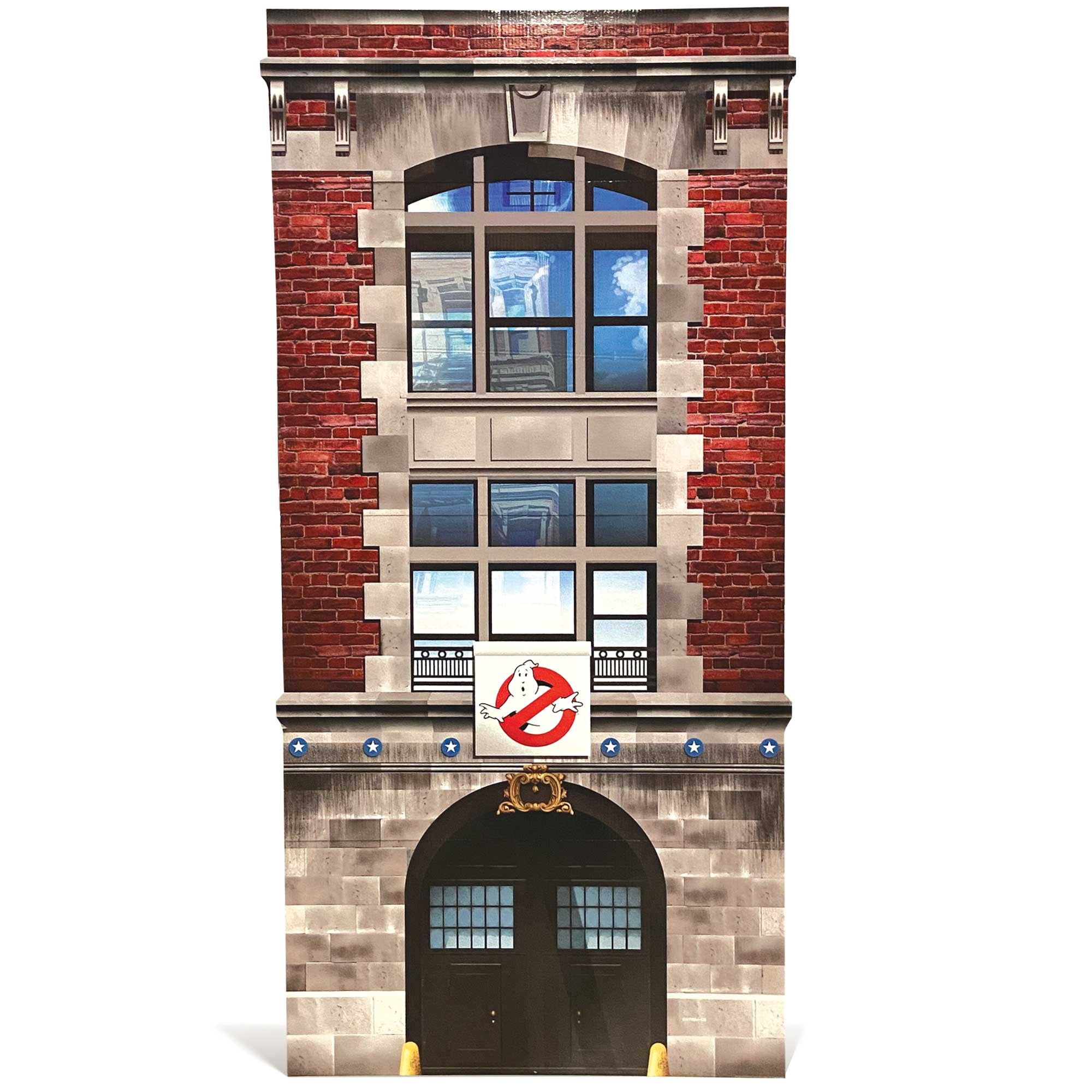 Ghostbusters Cardboard Firehouse Facade - Walmart.com