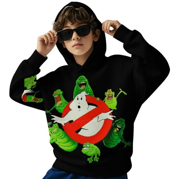 Ghostbusters Cartoon Children's Hoodies Sweatshirt Girls Hooded Boys ...