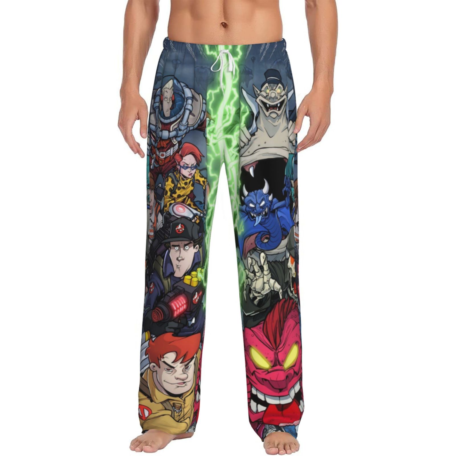 Ghostbusters Comic Men's Pajama Pants With Pockets Lounge Fashion Cozy ...