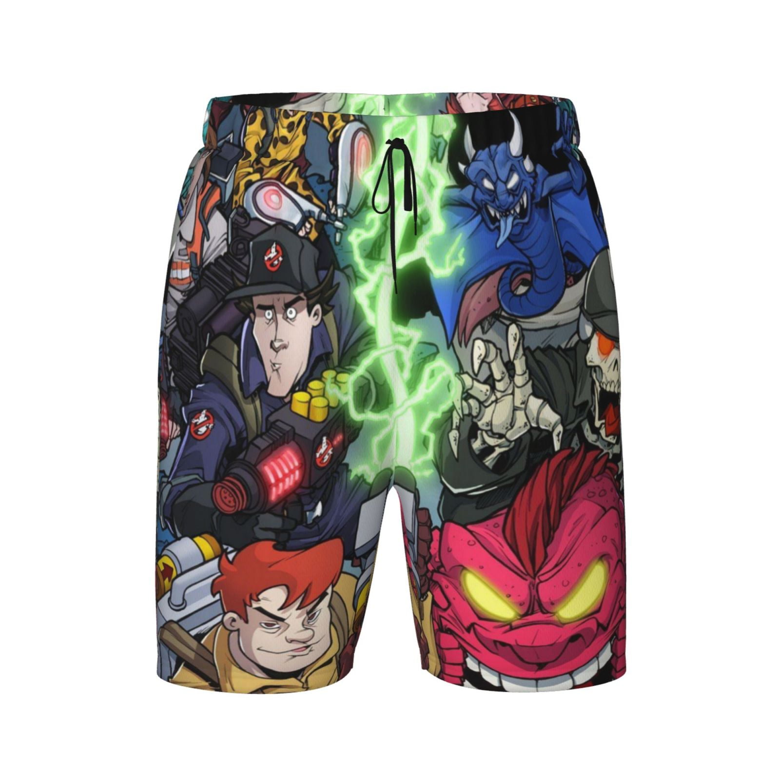 Ghostbusters Comic Teen Swim Trunks Summer Beach Board Shorts Quick Dry ...