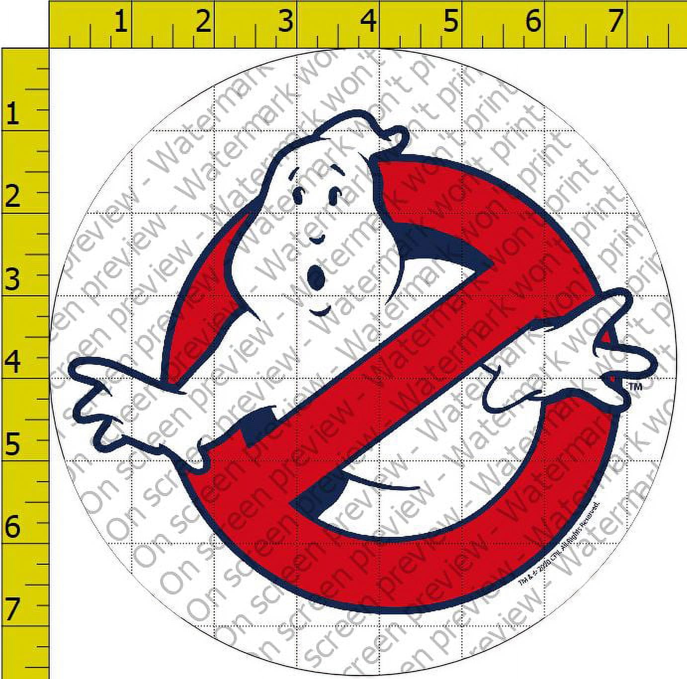 Ghostbusters Edible Cake Topper Image - 8" Round - Walmart.com