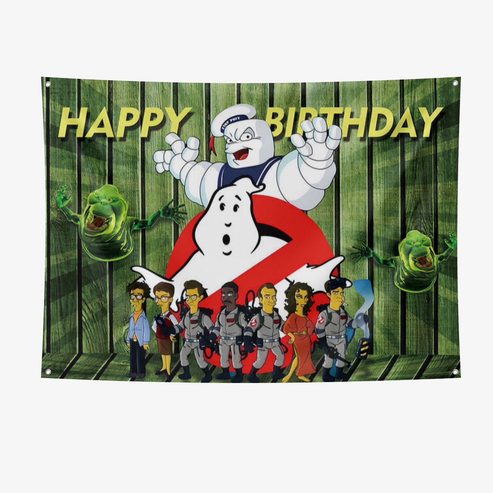 Ghostbusters Festival Backdrop Party Banner 7x5ft Party Supplies Large ...