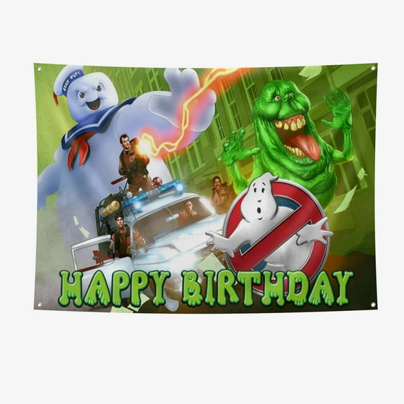 Ghostbusters Festival Backdrop Party Banner 7x5ft Party Supplies Large ...