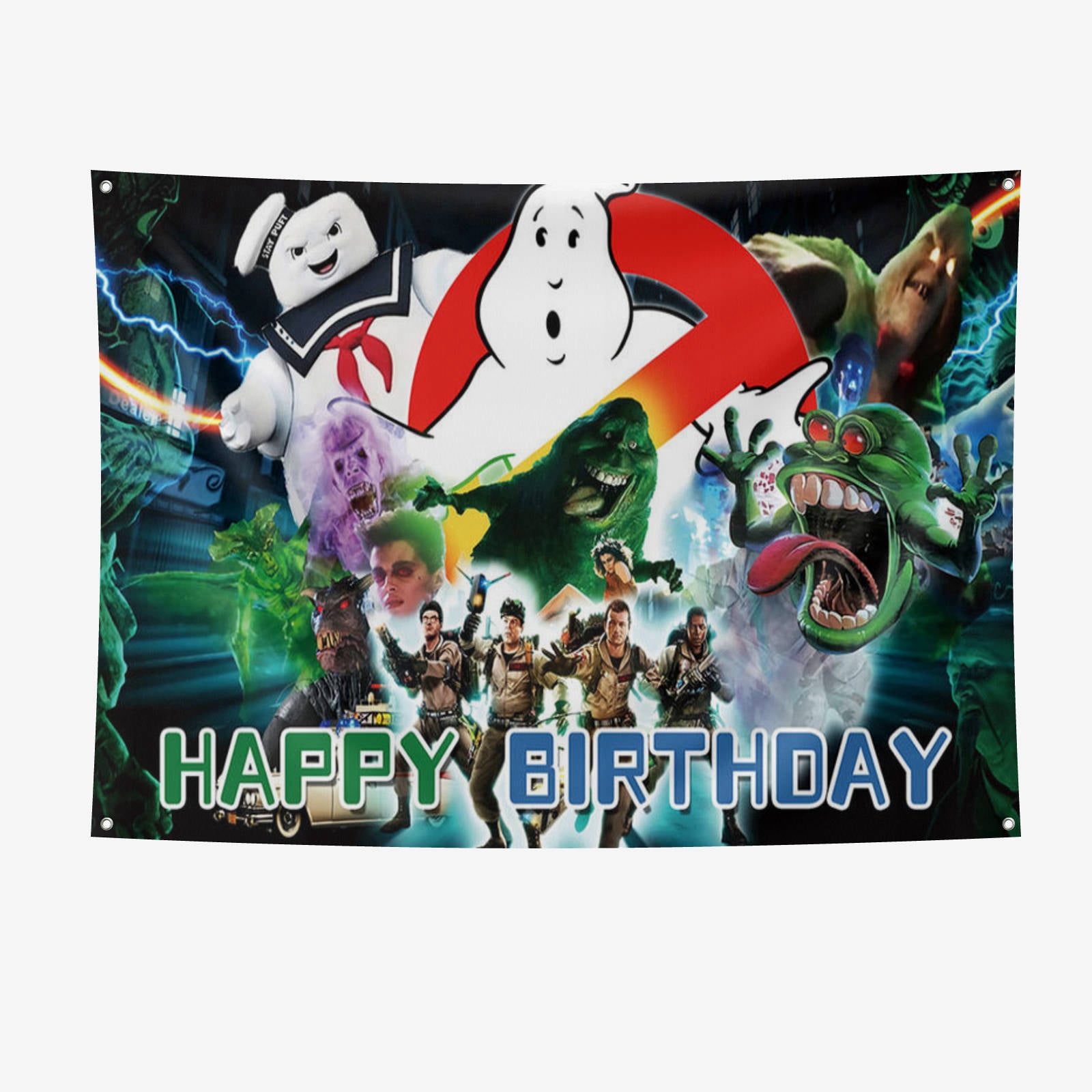 Ghostbusters Festival Backdrop Party Banner 7x5ft Party Supplies Large ...