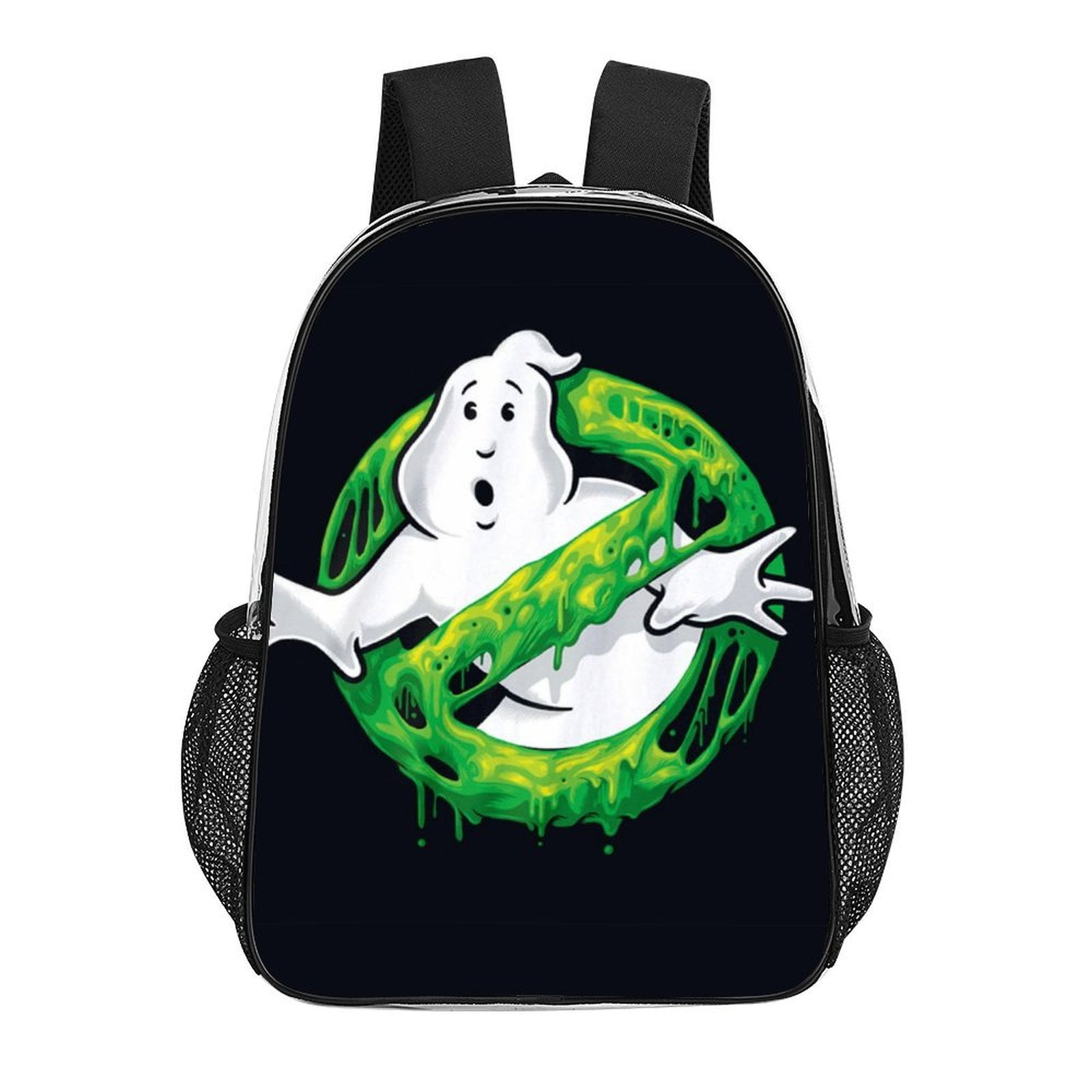 Ghostbusters Film Logo Clear Backpack Transparent Bag 17 Inch Large ...