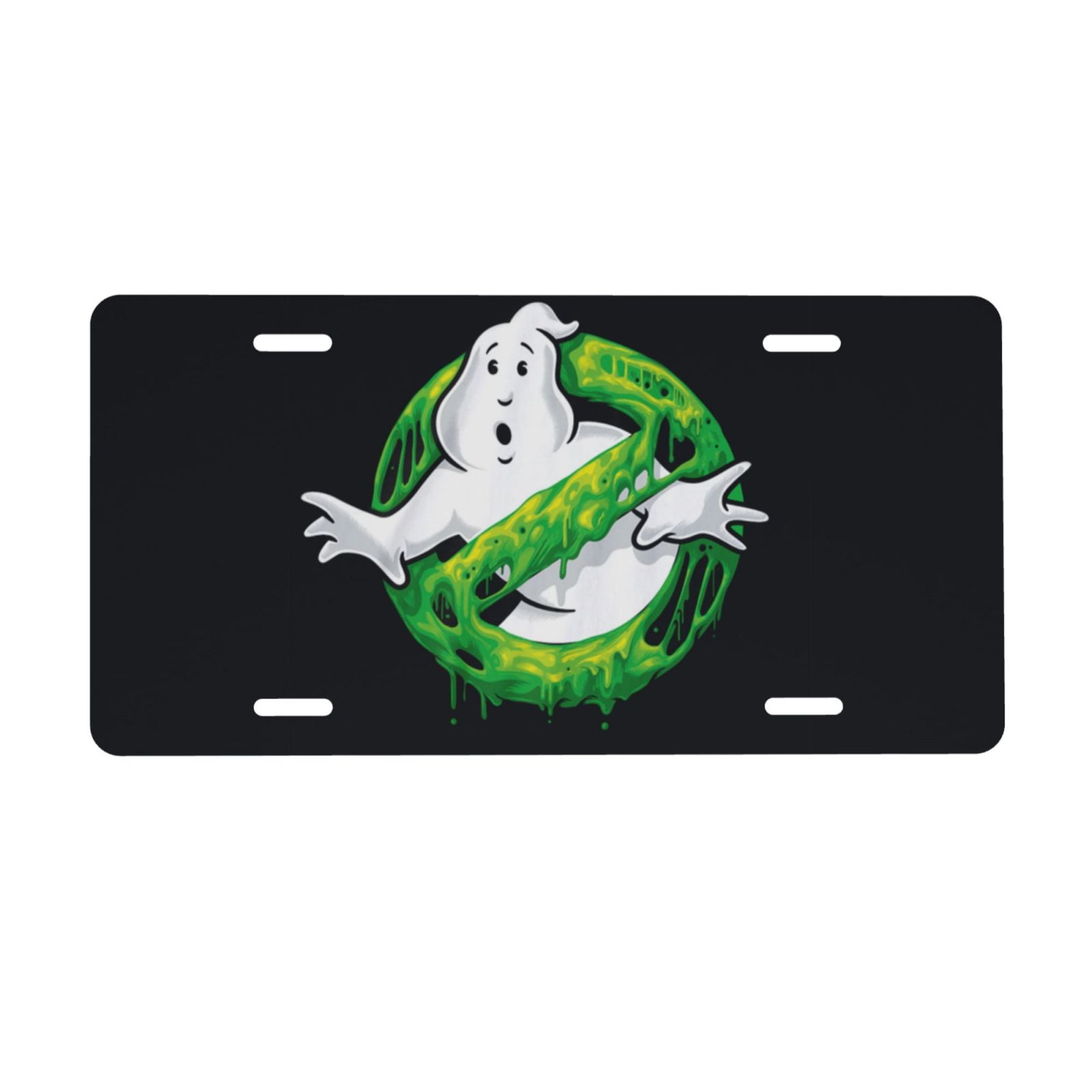 Ghostbusters Film Logo License Plate Cover Aluminum Novelty Vanity Tag ...