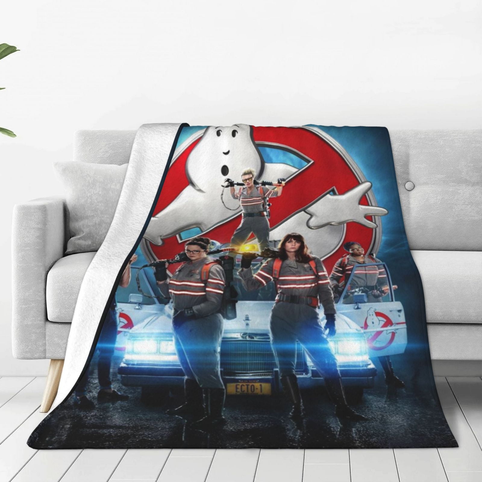 Ghostbusters Fleece Blanket Super Soft Warm Throw Blankets, Plush Cozy ...