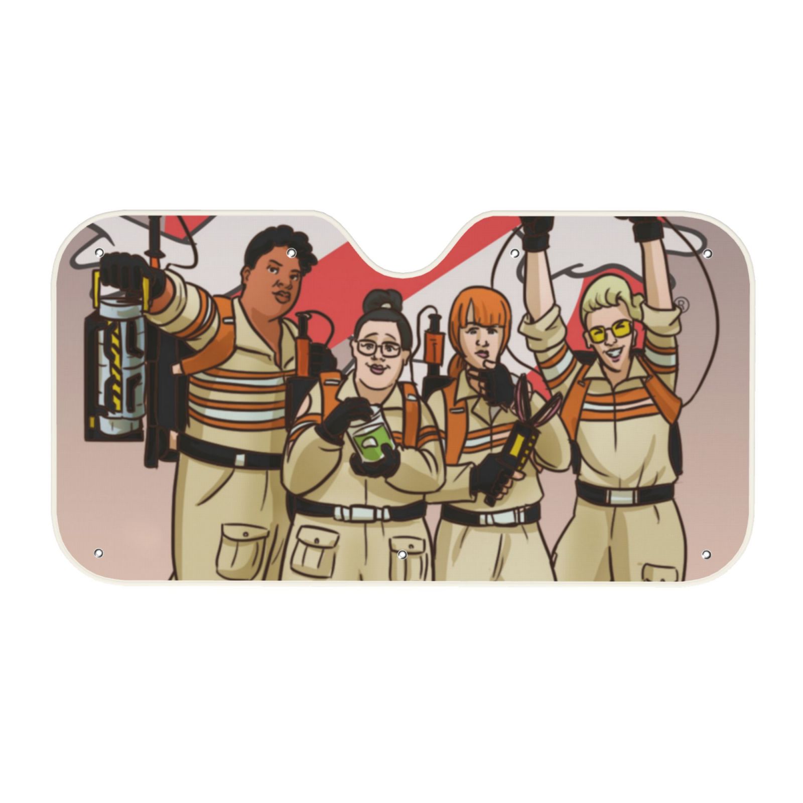 Ghostbusters Foldable Car Windshield Sunshade Vehicle Automotive Front ...