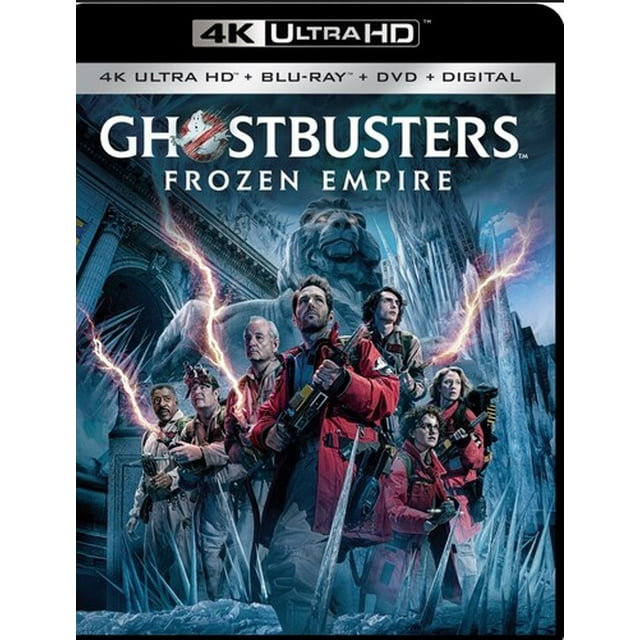 Ghostbusters: Frozen Empire (4K Ultra HD + Blu-ray + Digital Copy), Sony Pictures, Comedy ...