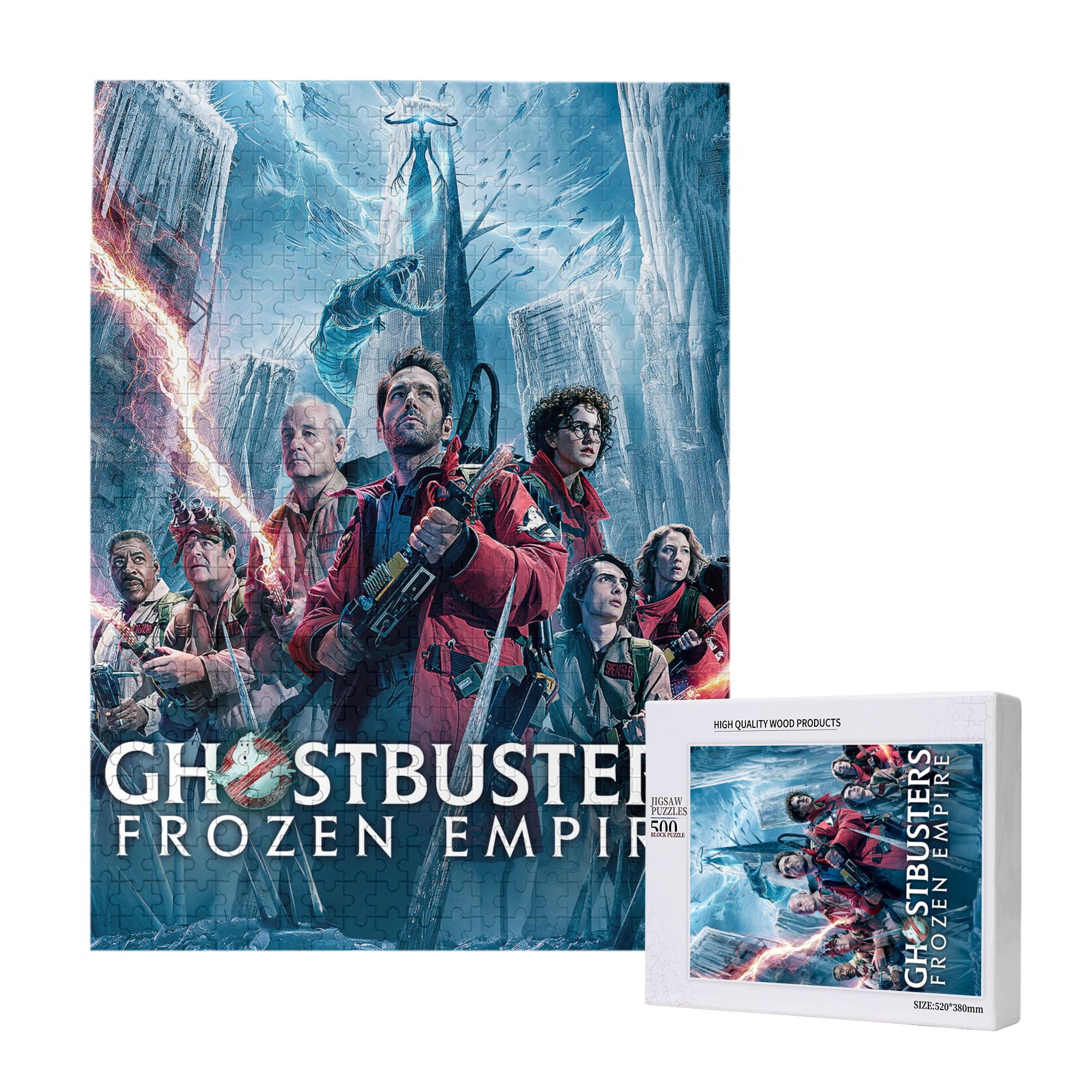 Ghostbusters Frozen Empire 500 Piece Jigsaw Puzzle for Families ...