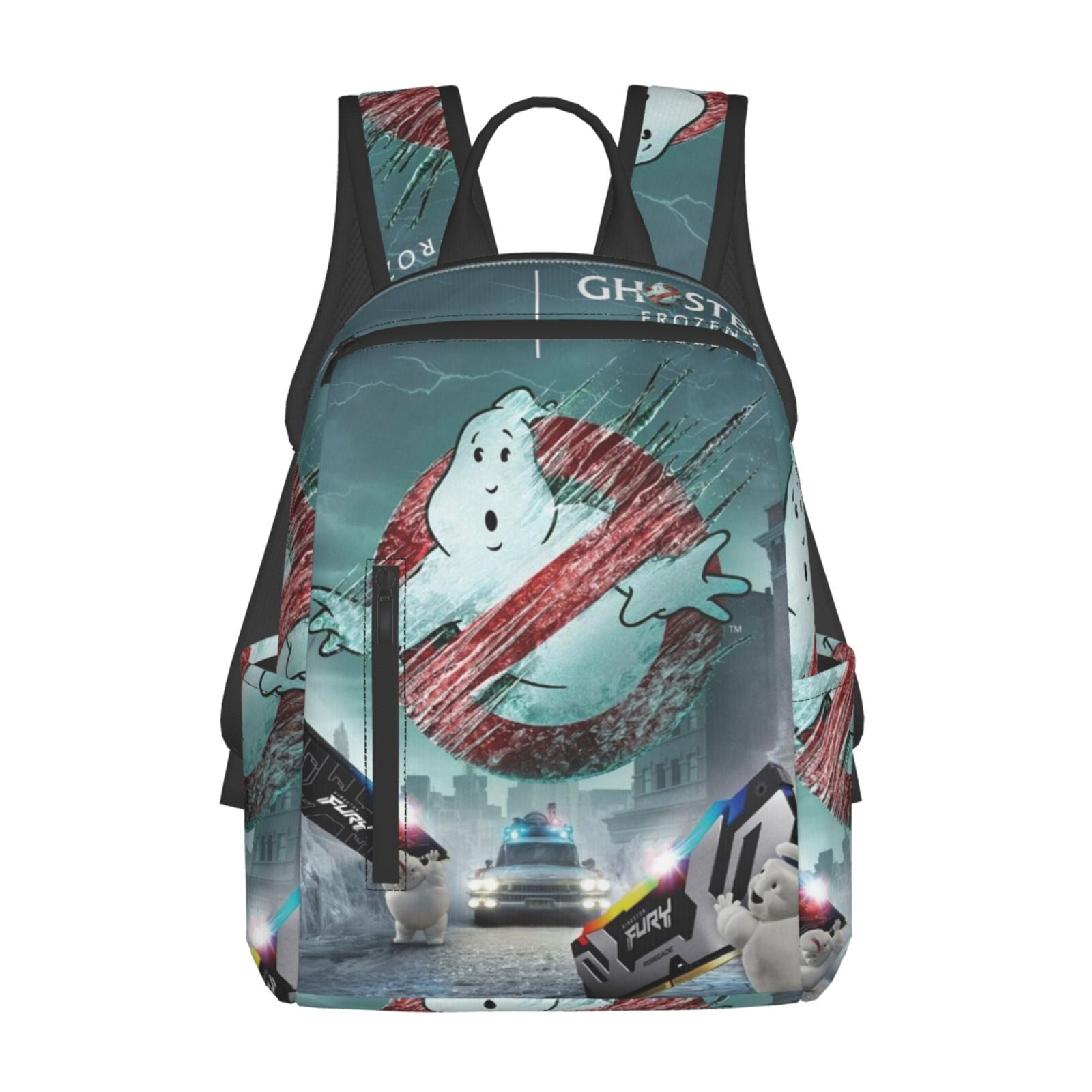 Ghostbusters Frozen Empire Backpack Student School Bag Bookbag Satchel ...