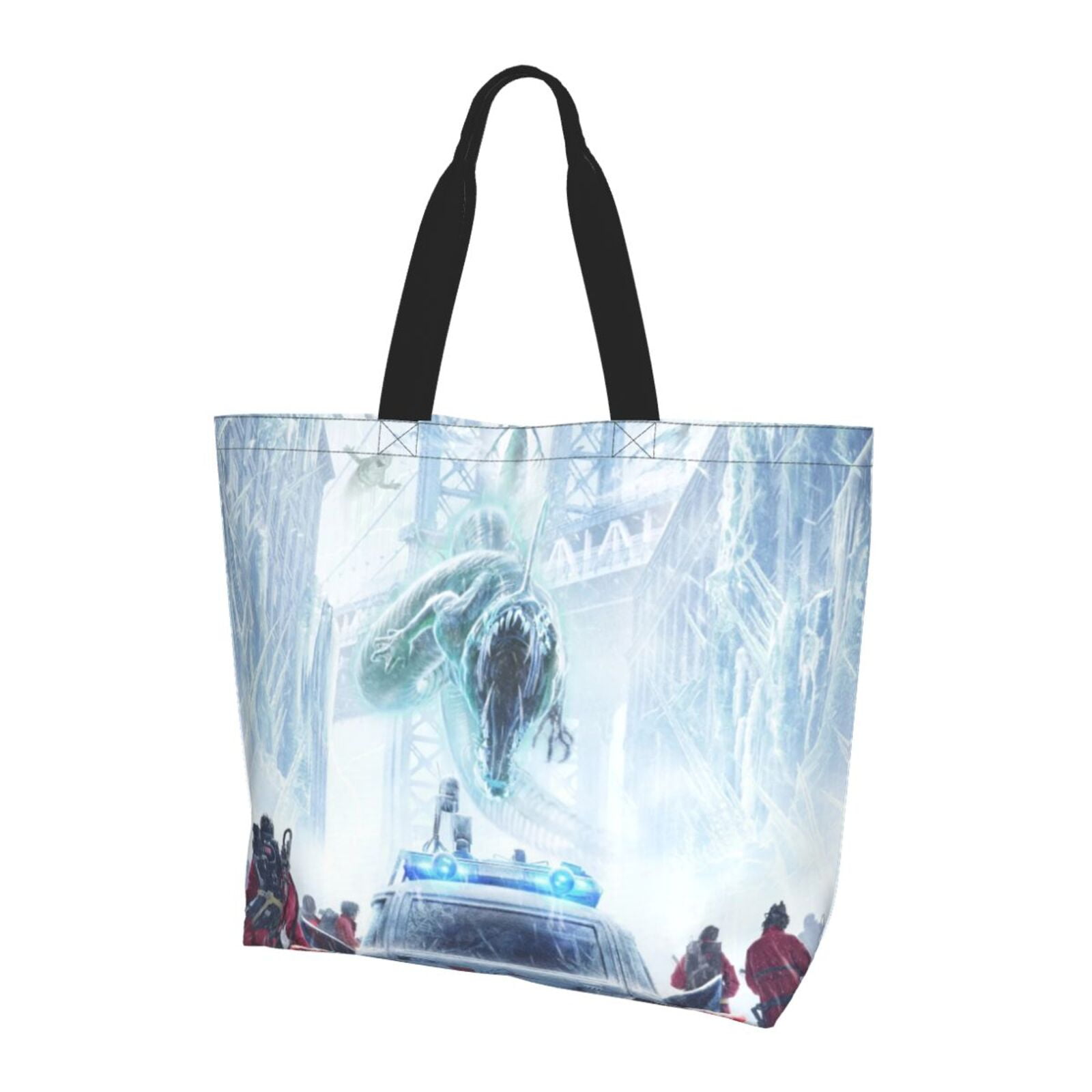 Ghostbusters Frozen Empire Film Tote Bags Reusable Women Shoulder Bag ...