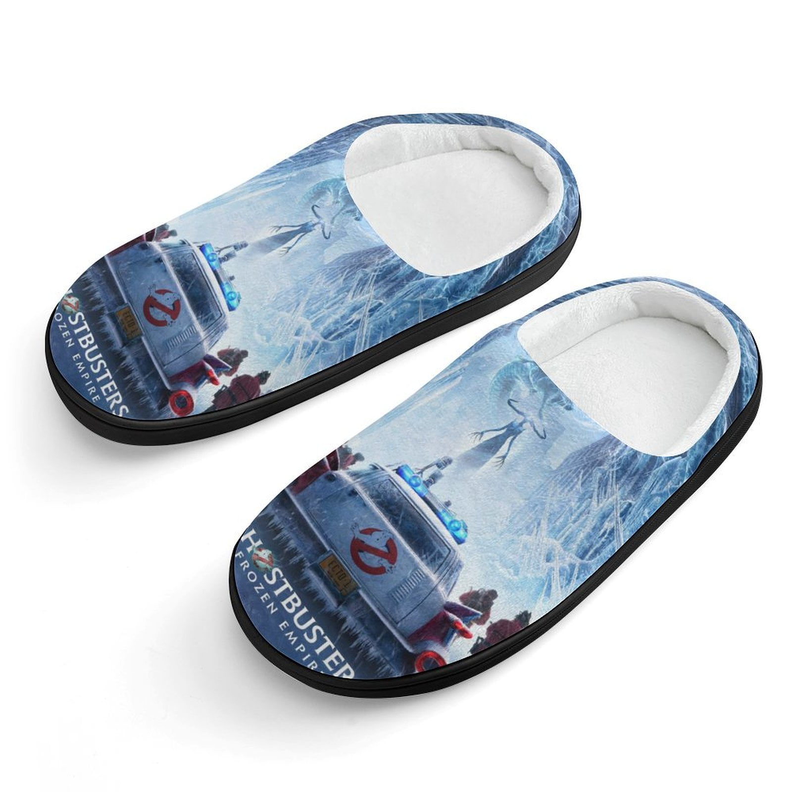 Ghostbusters Frozen Empire Kids Cotton Slippers Slip-on Indoor Memory ...