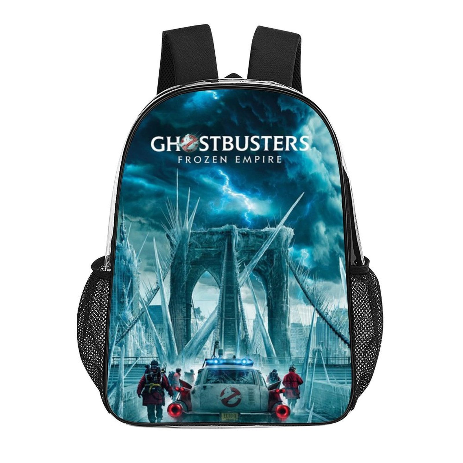 Ghostbusters Frozen Empire Movie Clear Backpack Transparent Bag 17 Inch ...