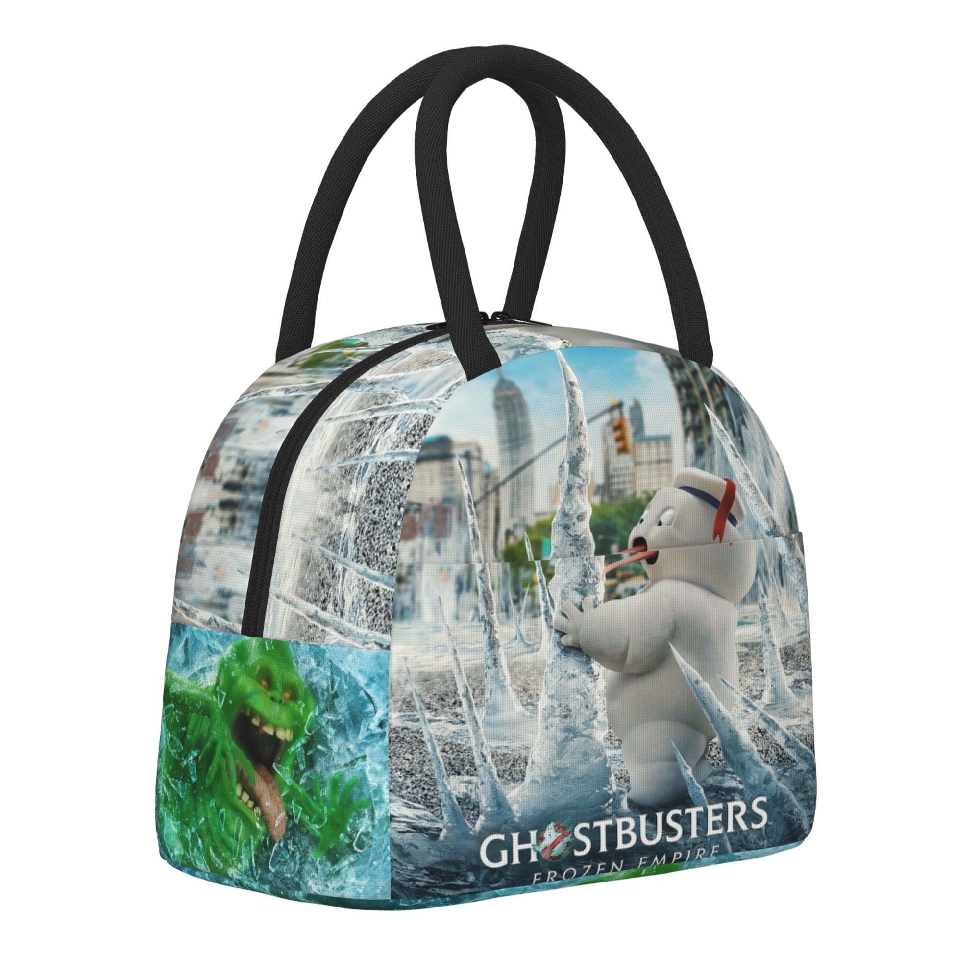 Ghostbusters Frozen Empire Slimer Large Capacity Lunch Bag Portable ...