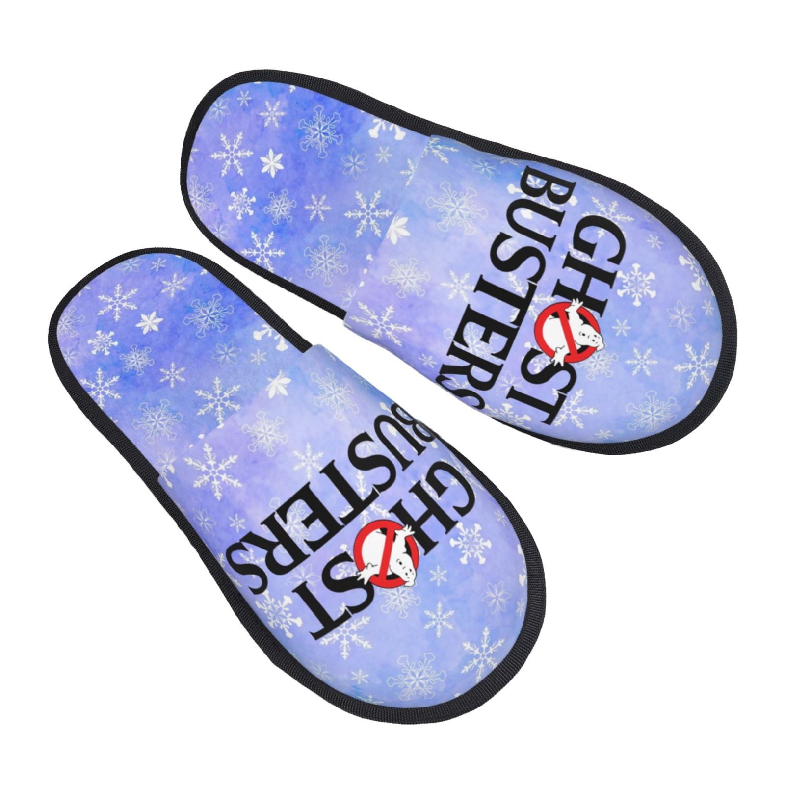 Ghostbusters Furry Slippers For Men Women Fuzzy House Slippers Winter ...