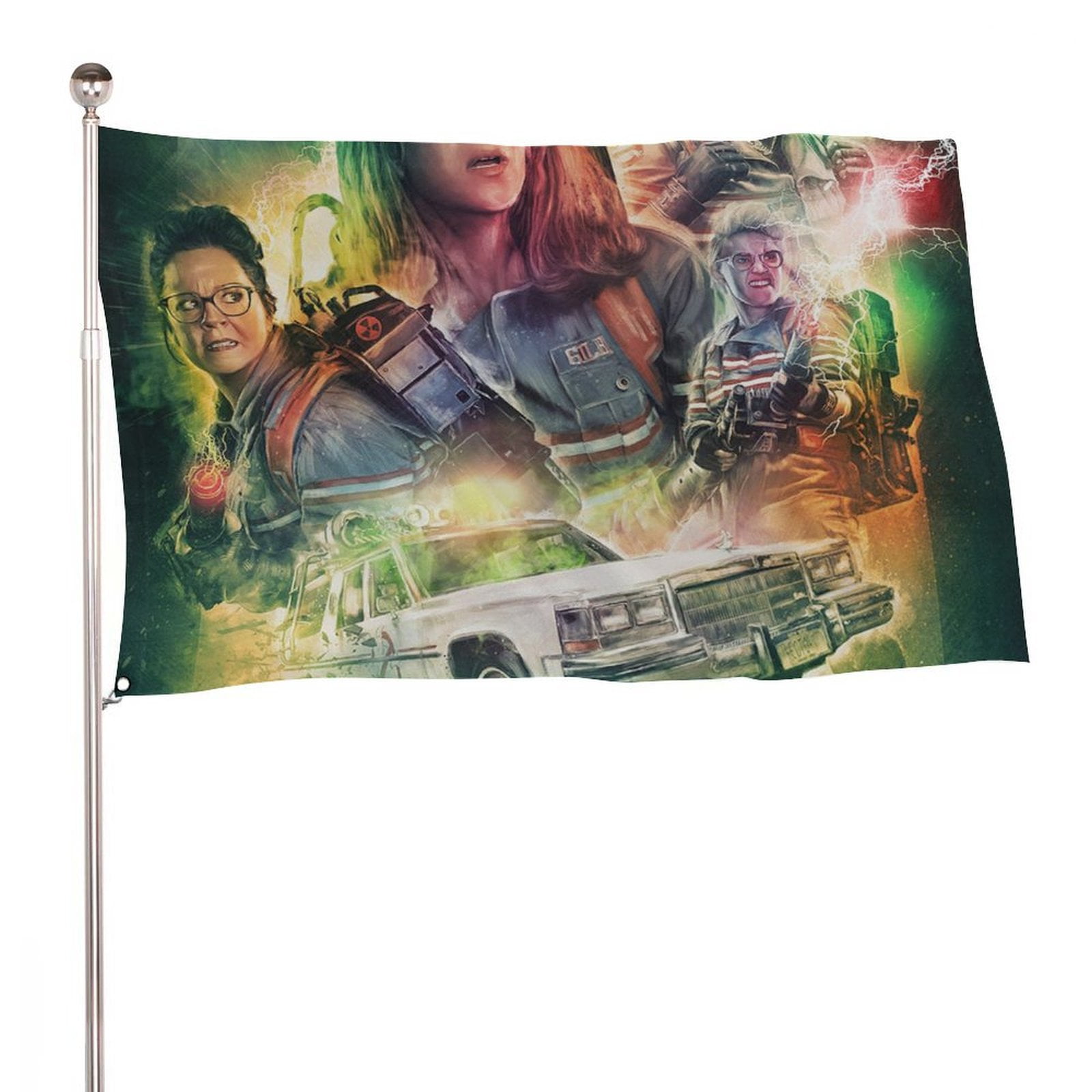 Ghostbusters Garden Banner - Double-Sided House Outdoor Flag for Yard ...
