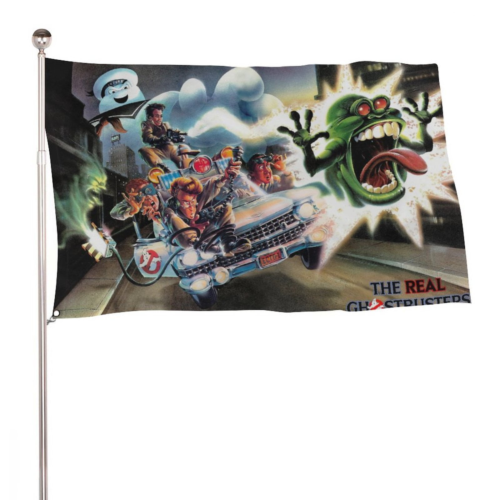 Ghostbusters Garden Banner - Double-Sided House Outdoor Flag for Yard ...