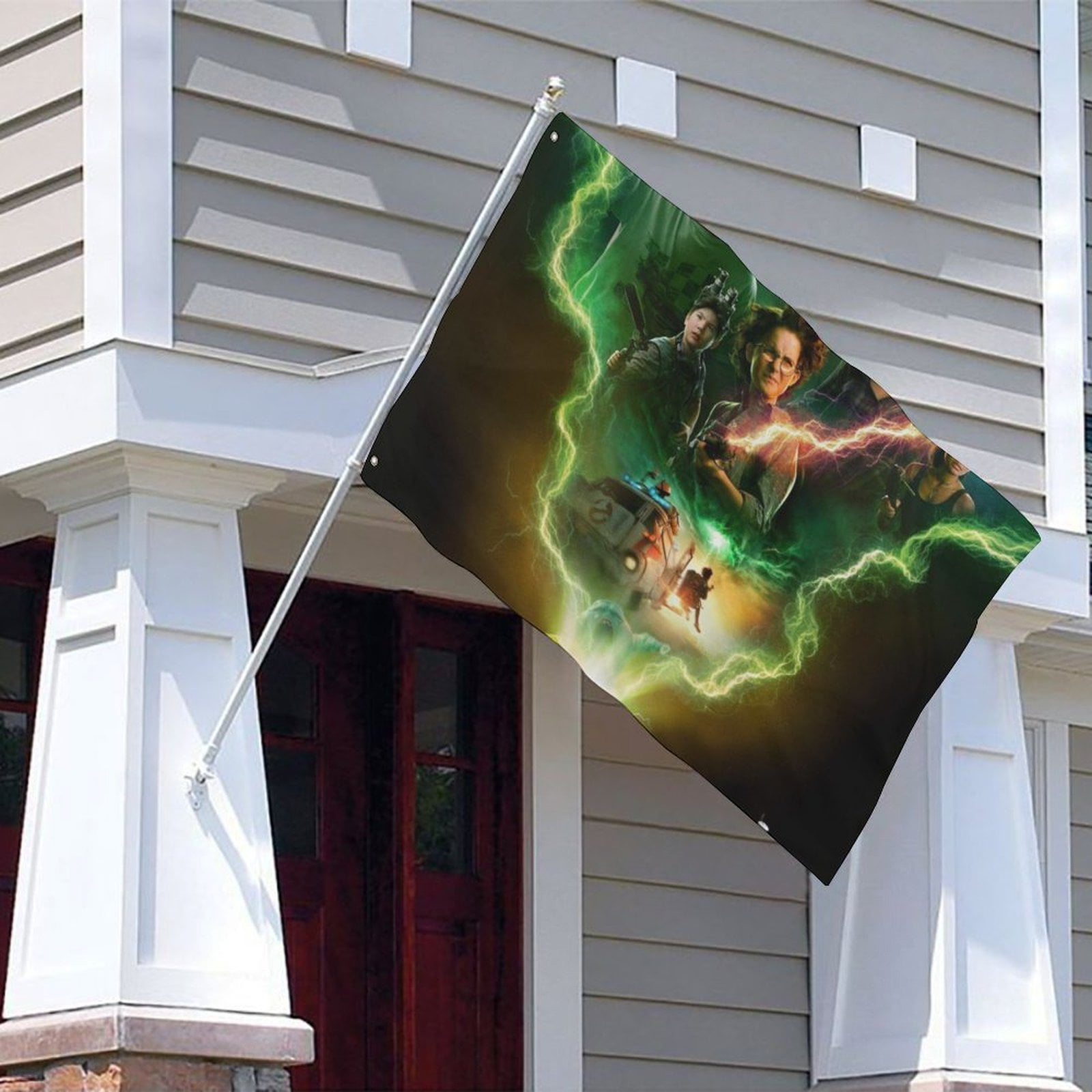 Ghostbusters Garden Banner - Double-Sided House Outdoor Flag for Yard ...