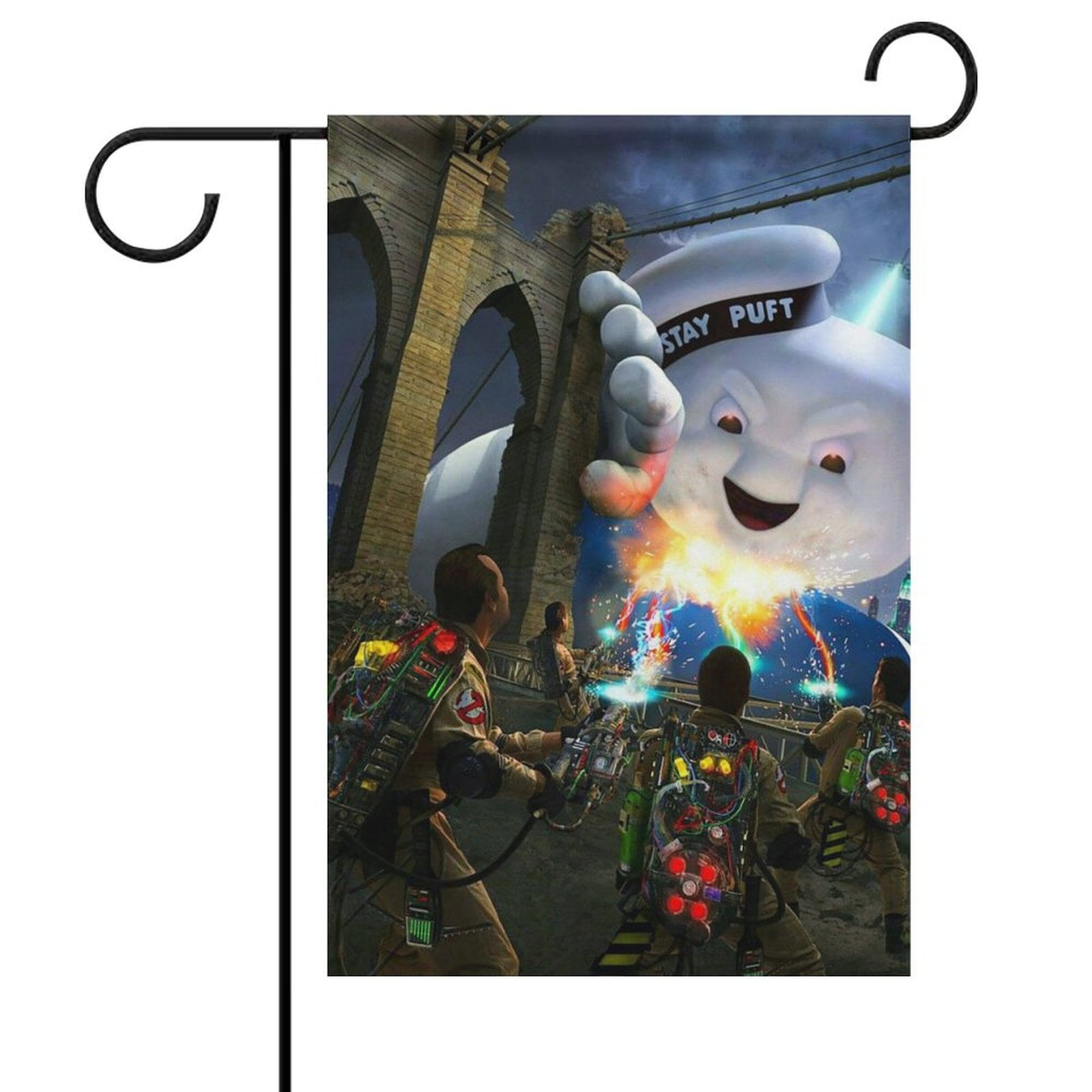 Ghostbusters Garden Banner - Double-Sided House Outdoor Flag for Yard ...