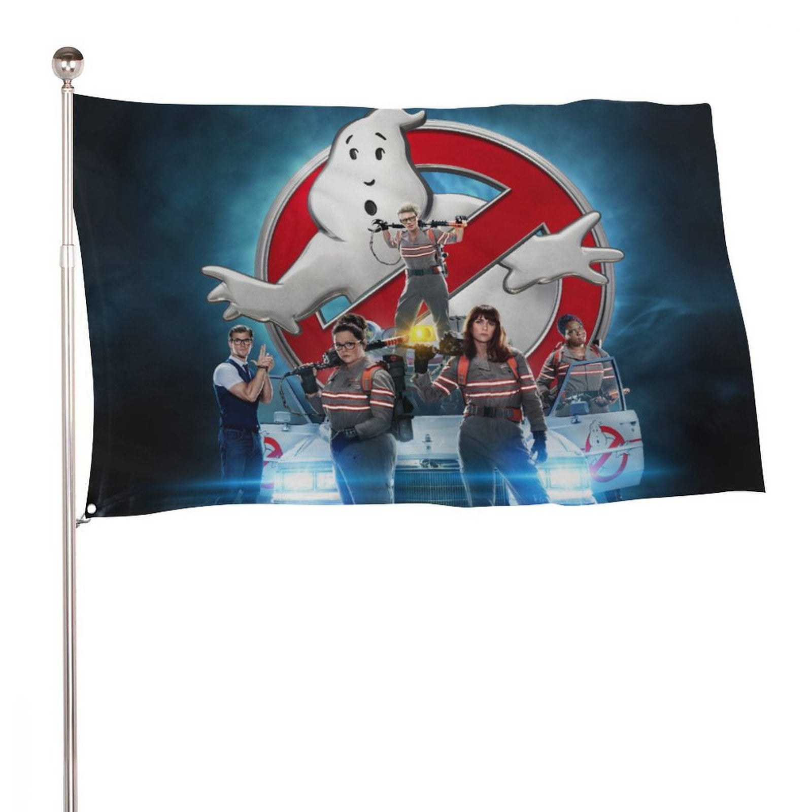 Ghostbusters Garden Banner - Double-Sided House Outdoor Flag for Yard ...