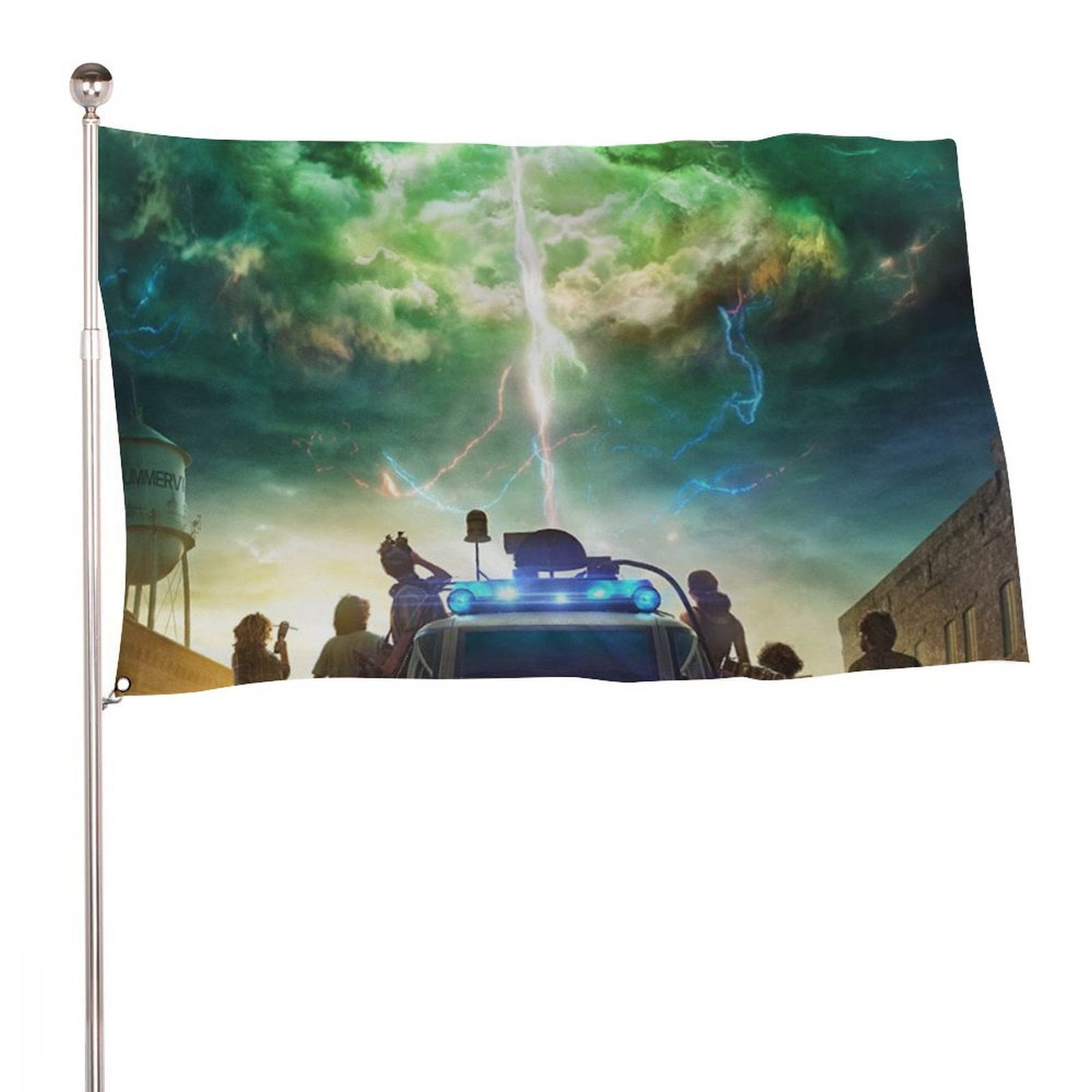 Ghostbusters Garden Banner - Double-Sided House Outdoor Flag for Yard ...