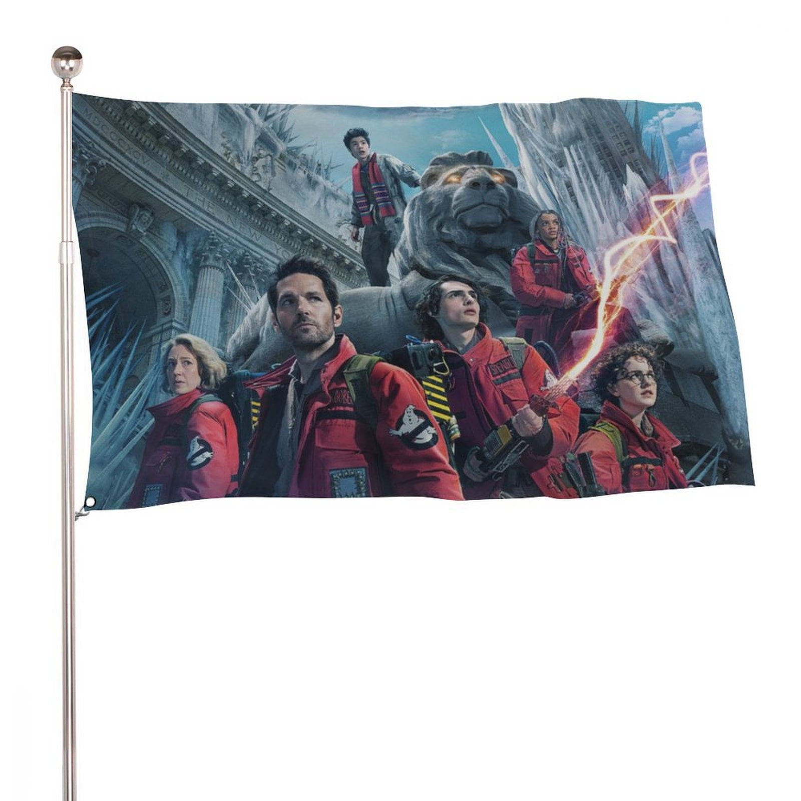 Ghostbusters Garden Banner - Double-Sided House Outdoor Flag for Yard ...
