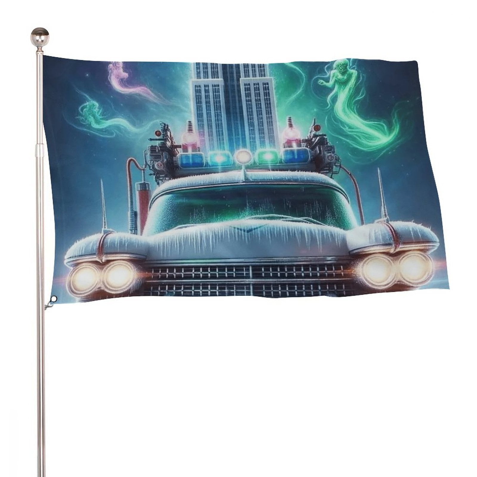 Ghostbusters Garden Banner - Double-Sided House Outdoor Flag for Yard ...