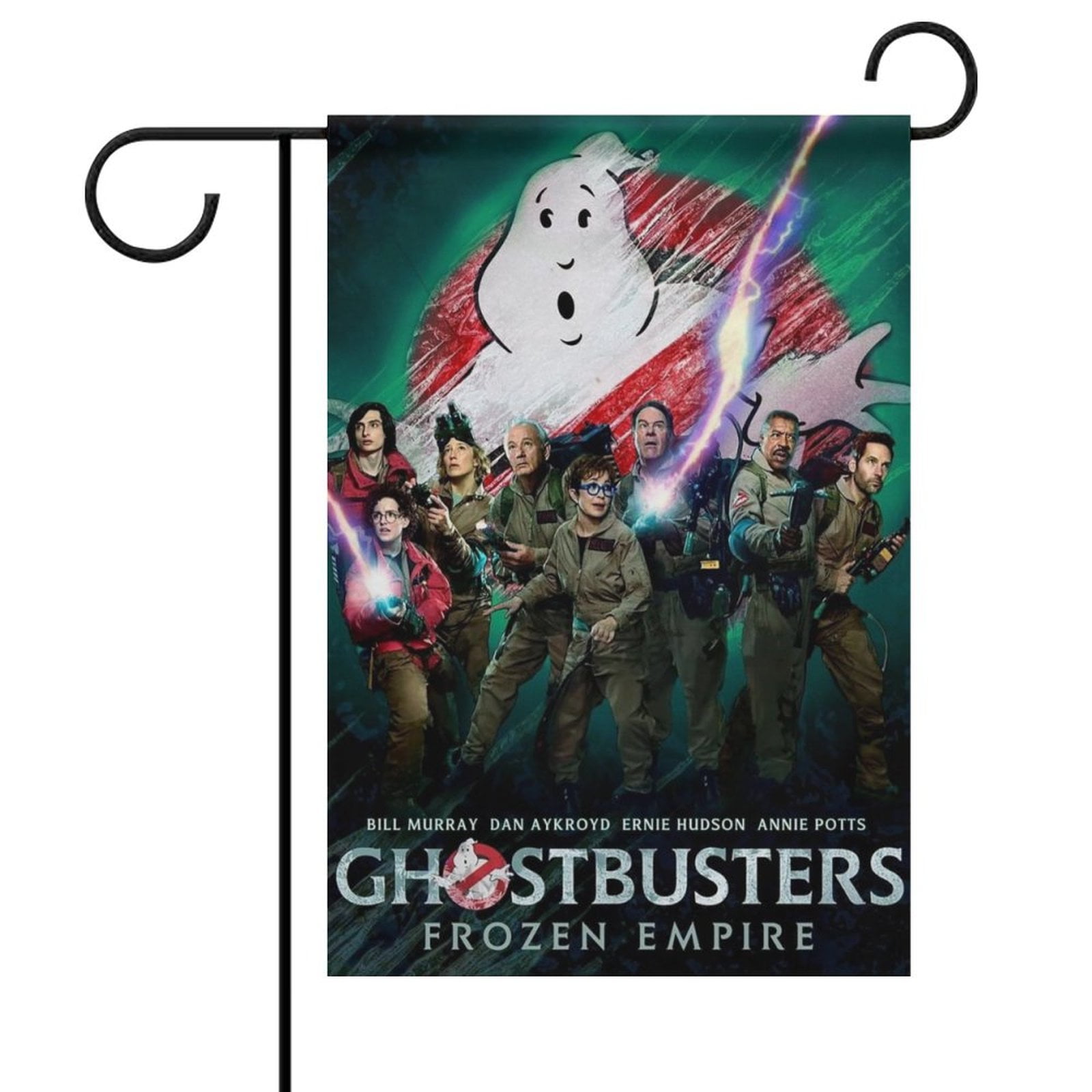 Ghostbusters Garden Banner - Double-Sided House Outdoor Flag for Yard ...
