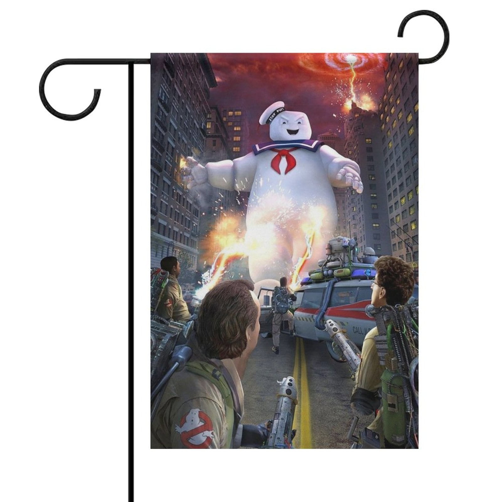 Ghostbusters Garden Banner - Double-Sided House Outdoor Flag for Yard ...