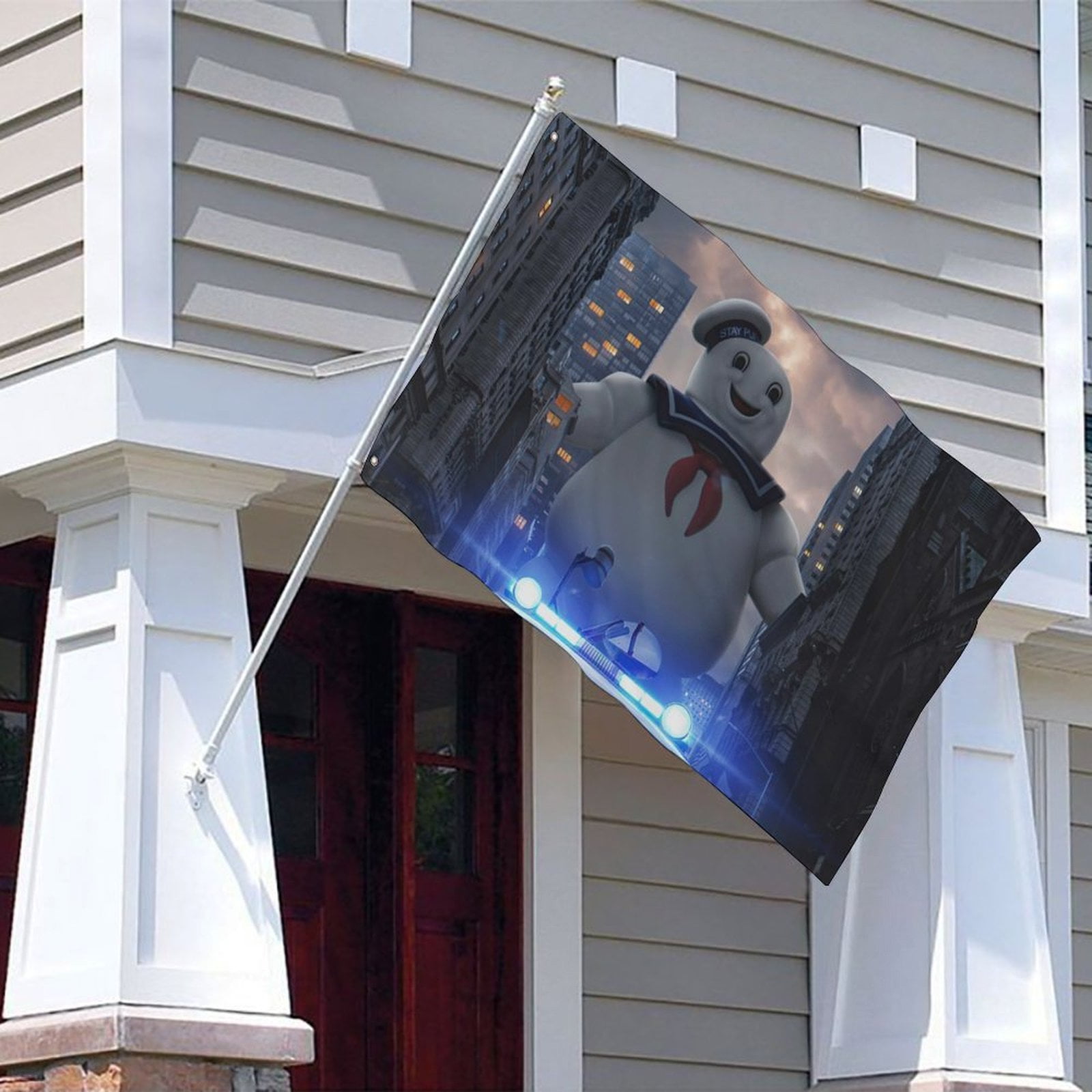 Ghostbusters Garden Banner - Double-Sided House Outdoor Flag for Yard ...