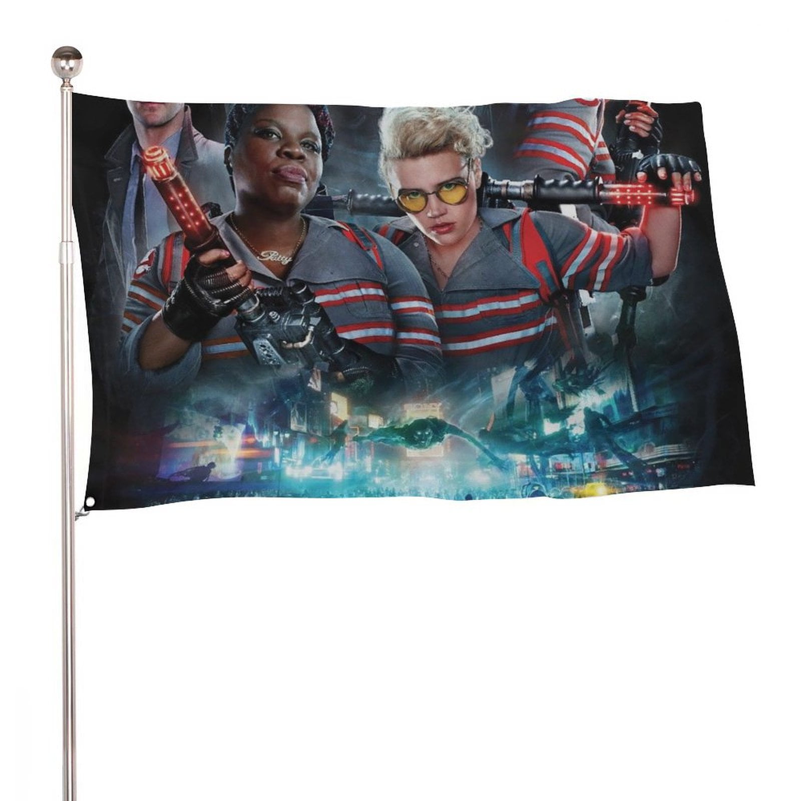 Ghostbusters Garden Banner - Double-Sided House Outdoor Flag for Yard ...