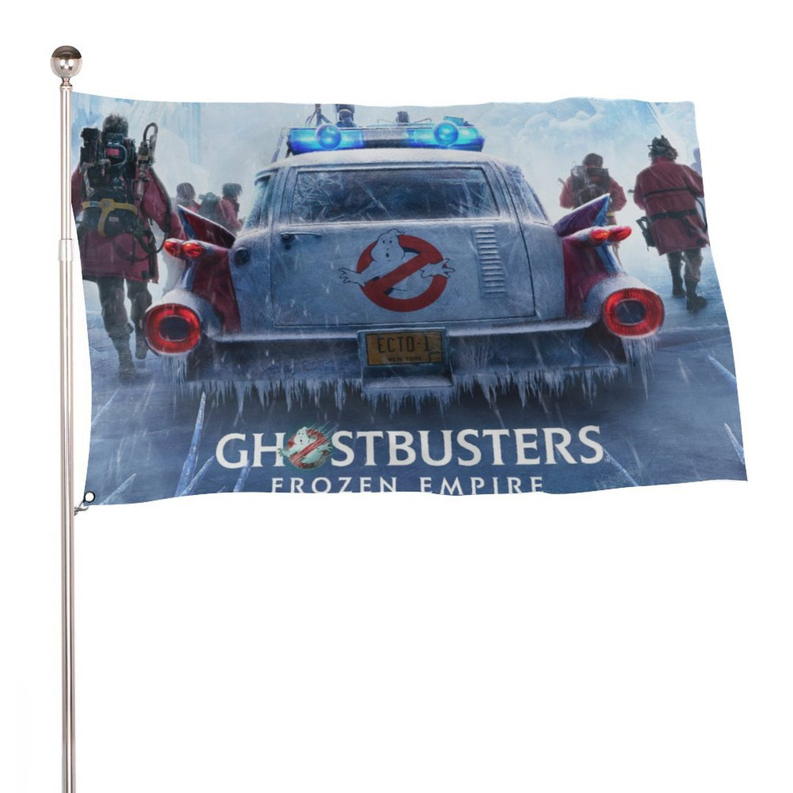 Ghostbusters Garden Banner - Double-Sided House Outdoor Flag for Yard ...