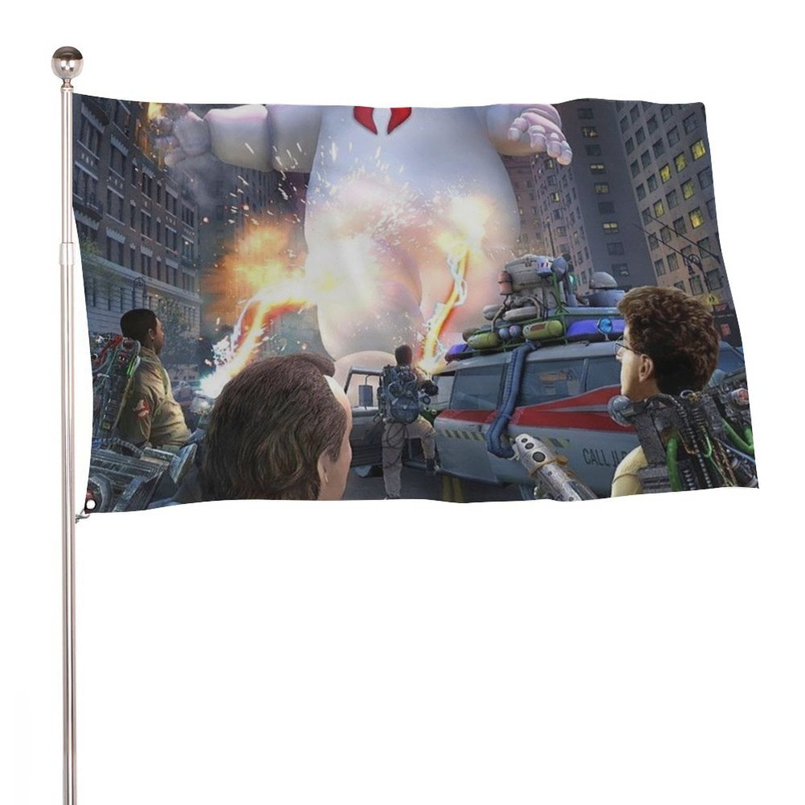 Ghostbusters Garden Banner - Double-Sided House Outdoor Flag for Yard ...