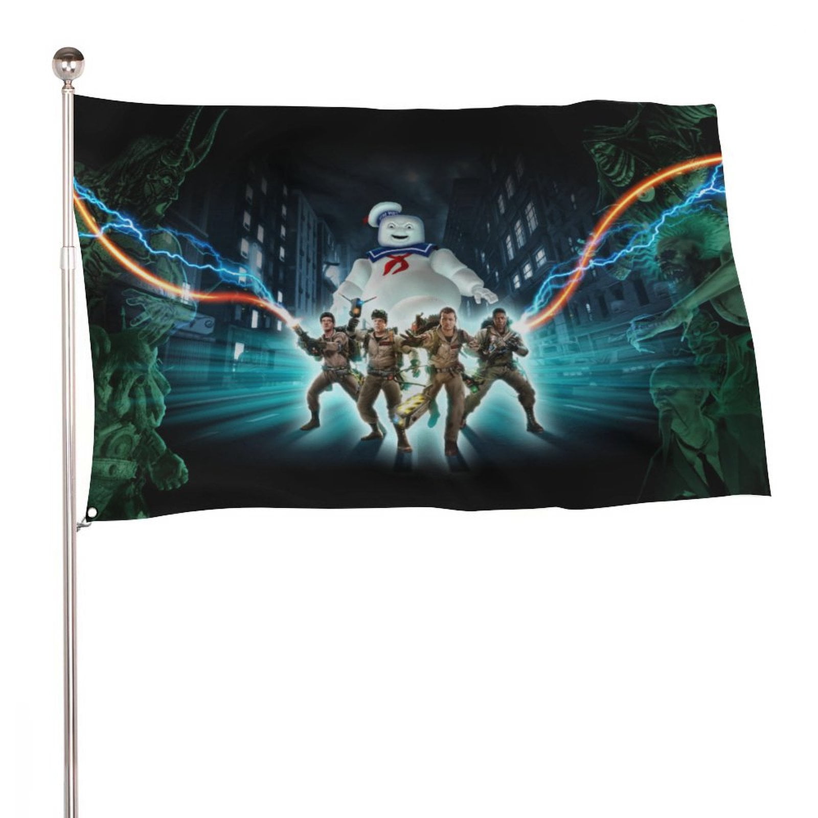 Ghostbusters Garden Banner - Double-Sided House Outdoor Flag for Yard ...