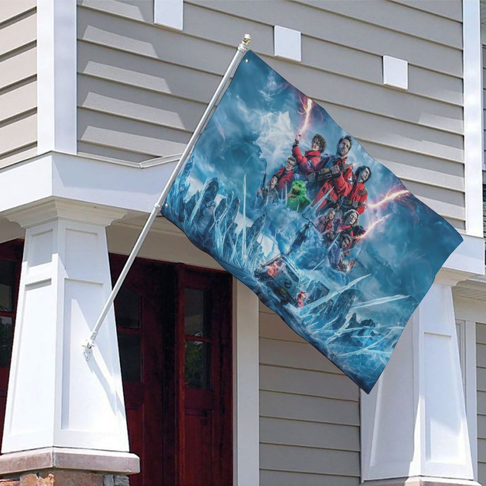 Ghostbusters Garden Banner - Double-Sided House Outdoor Flag for Yard ...